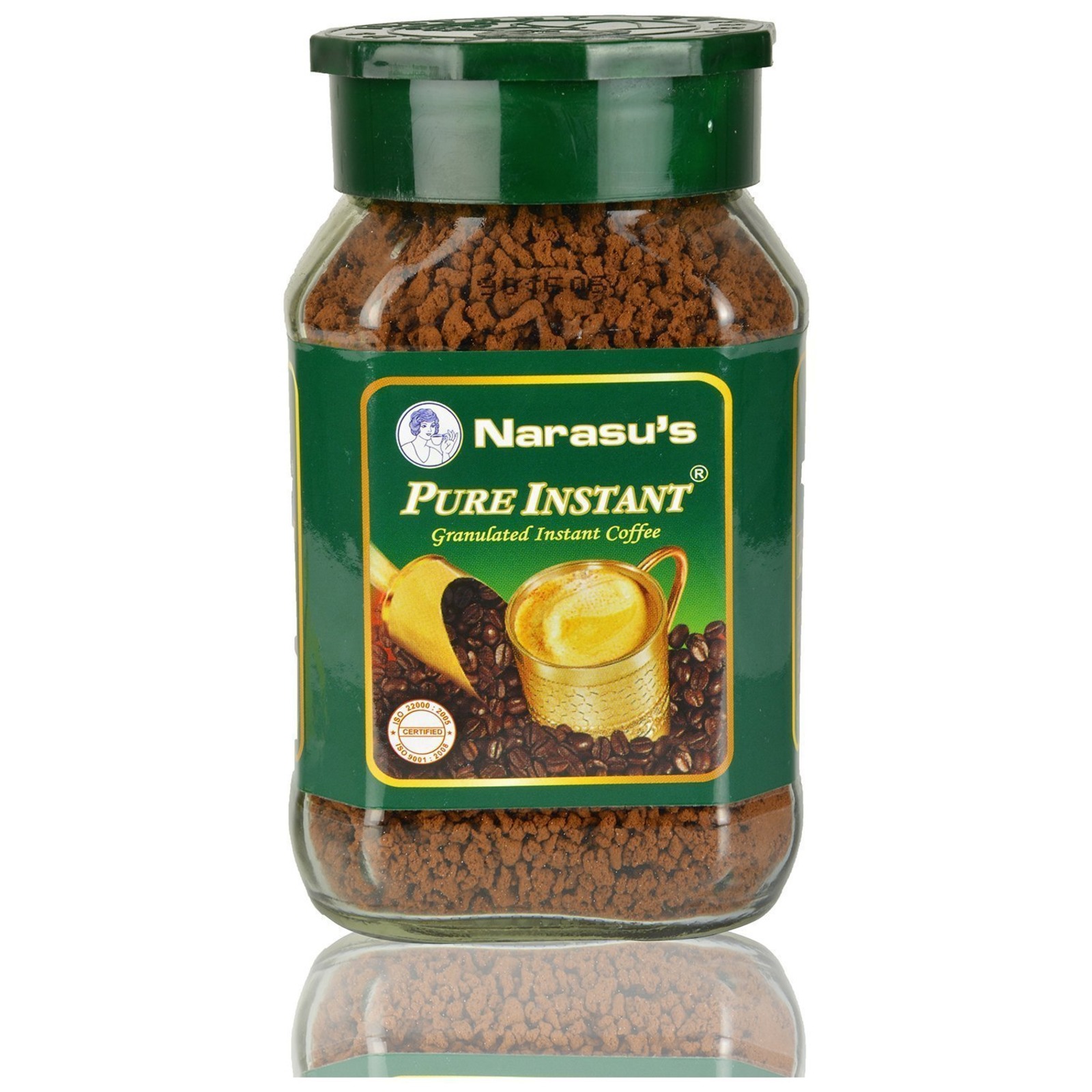 Narasu's Pure Instant Granulated Instant Coffee [Green] | NTUC FairPrice