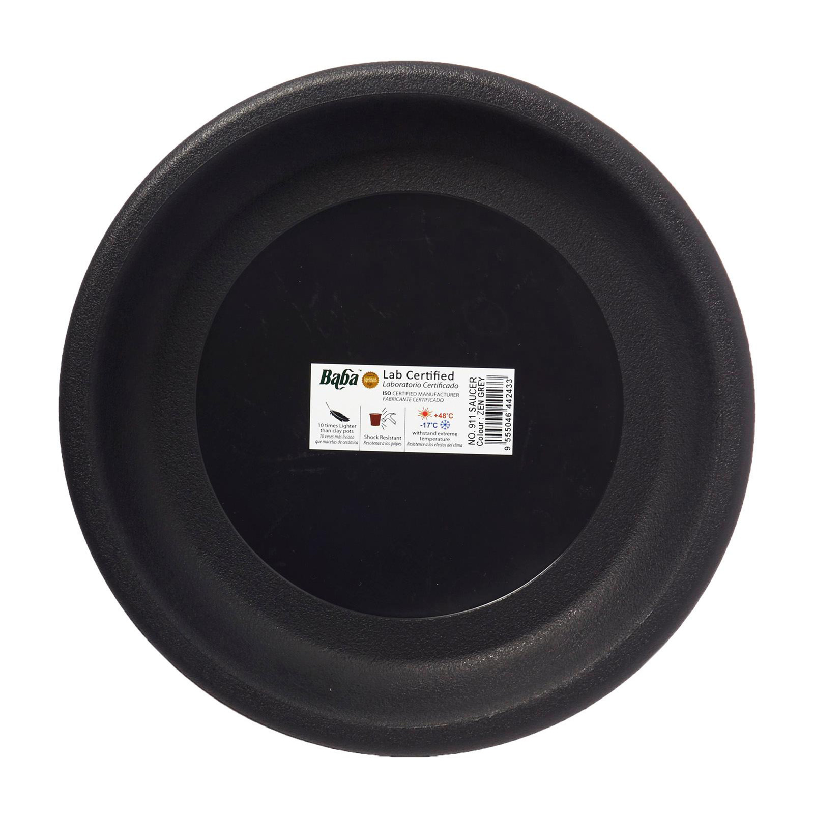 Baba Plant Saucer - Zen Grey (234mm) | NTUC FairPrice