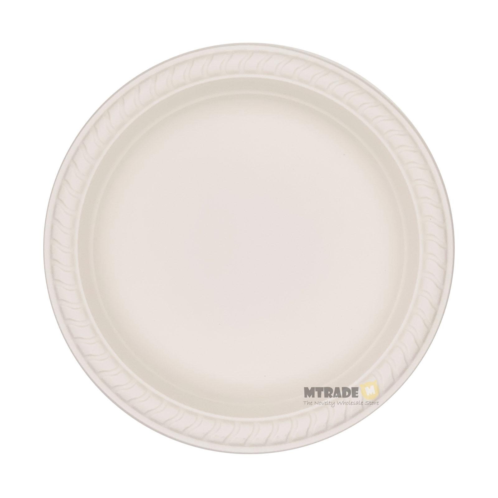 MTRADE Disposable 7 Inch Eco Biodegradable Plates | NTUC FairPrice