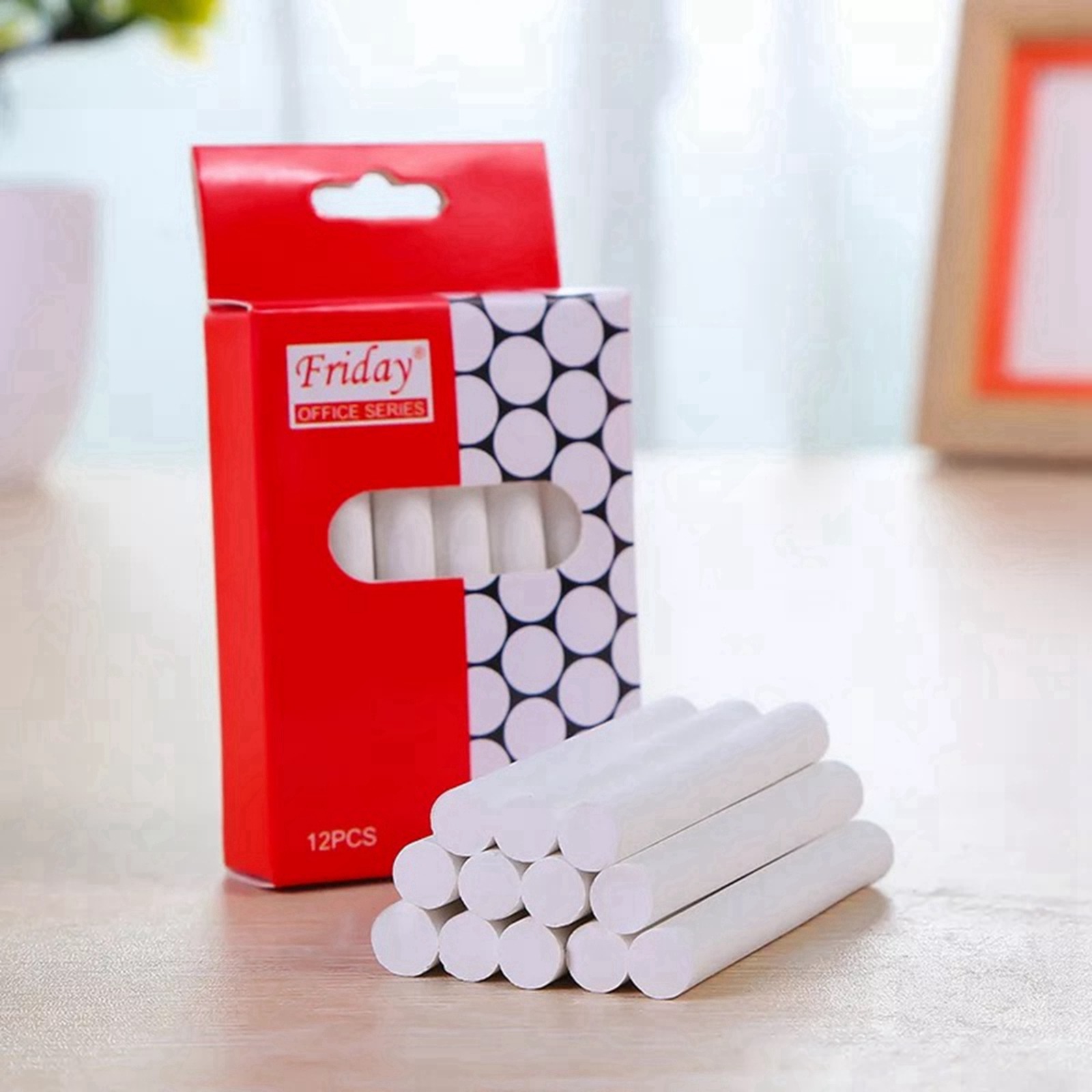 VIP WHITE CHALK 12 PCS | NTUC FairPrice