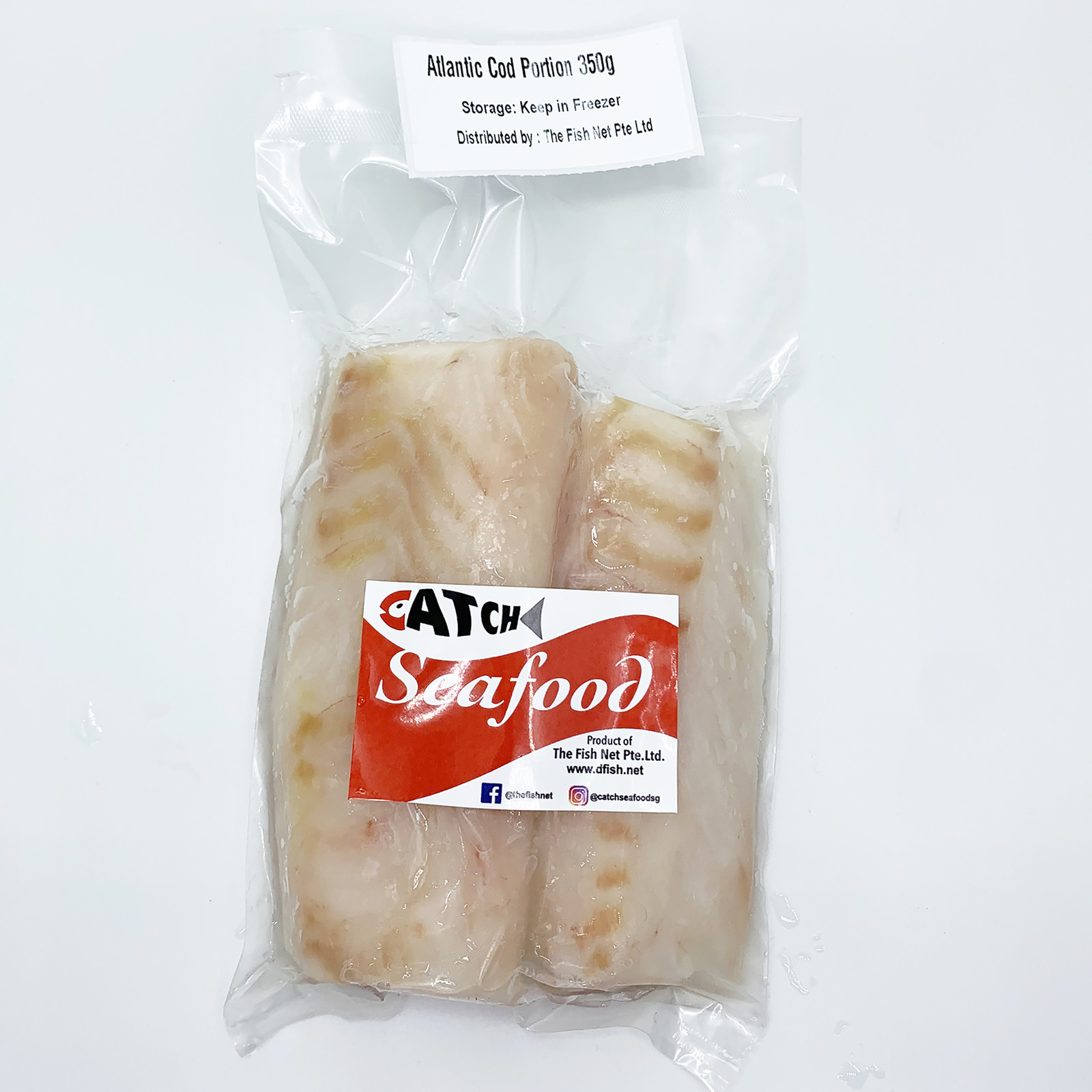 Catch Seafood Wild Atlantic Cod Loin | NTUC FairPrice