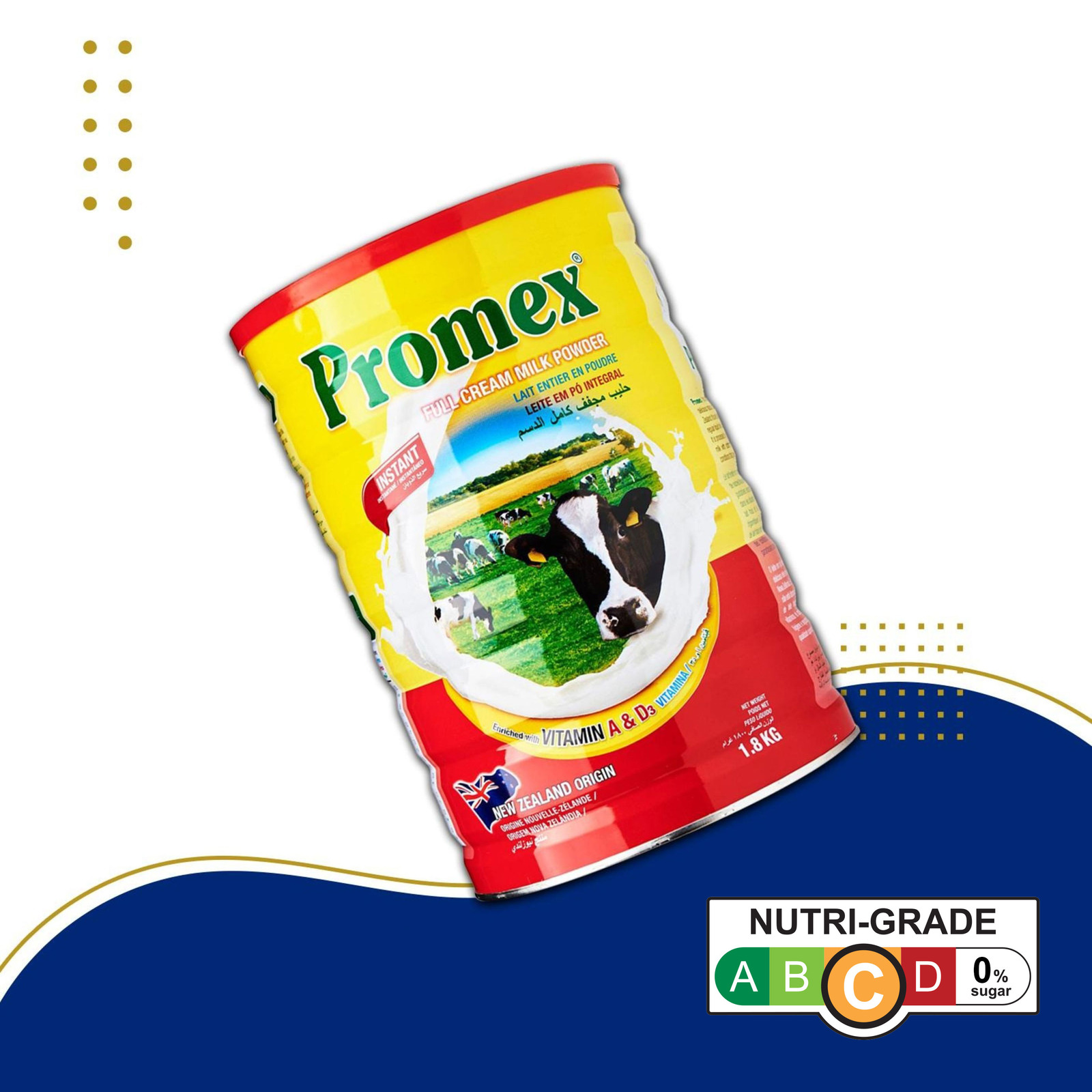 Promex Instant Milk Powder 1.8 Kg -- By Dashmesh | NTUC FairPrice