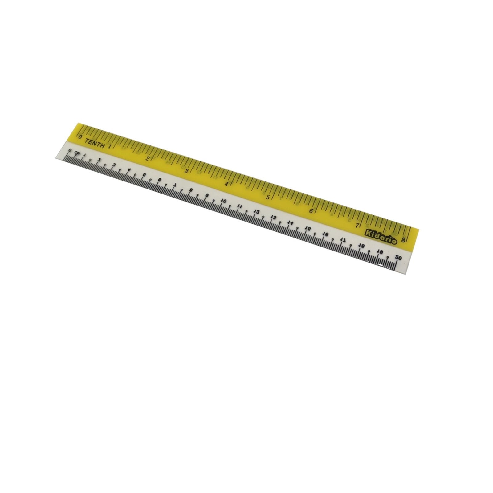 Kidario Plastic Ruler - Yellow | NTUC FairPrice