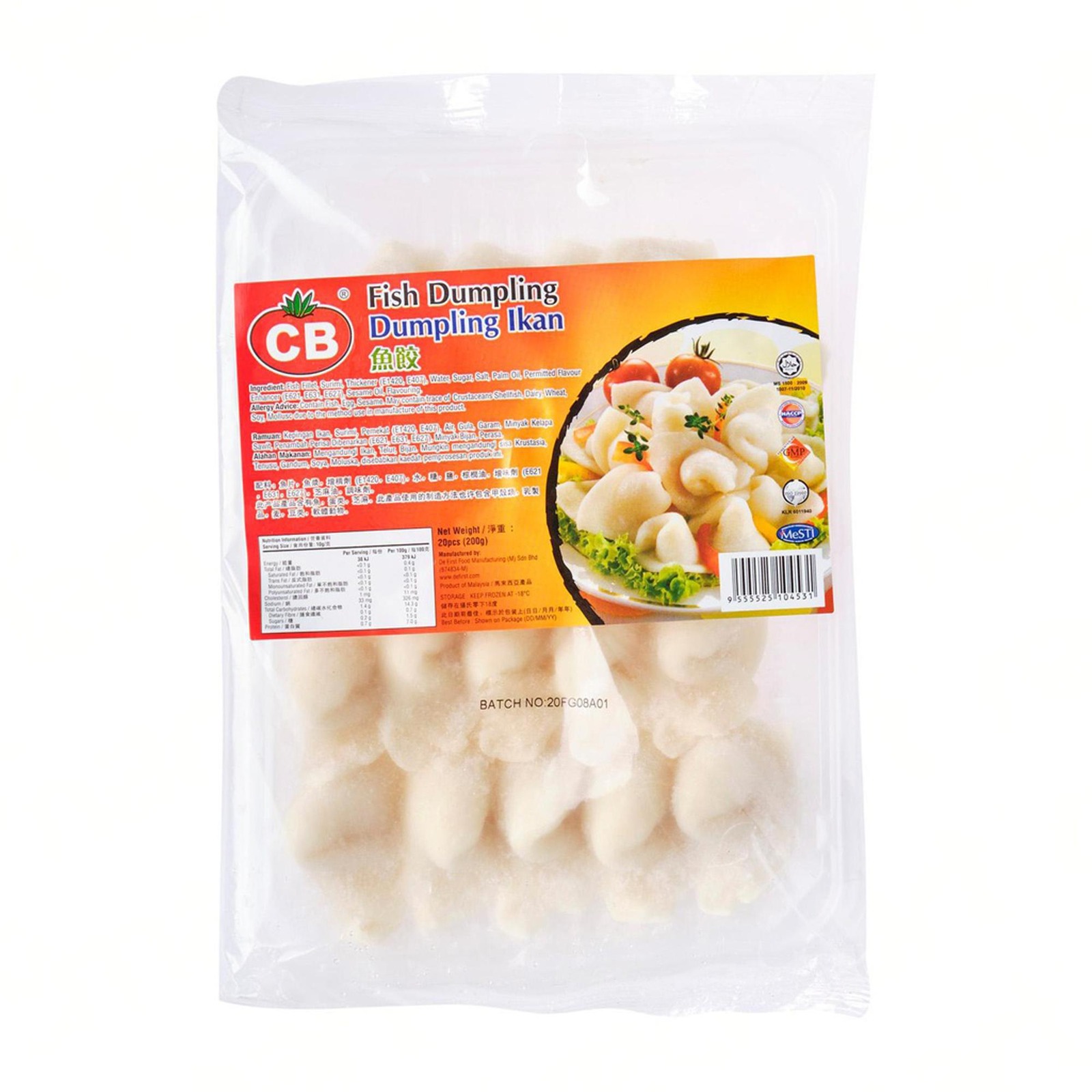 CB Fish Dumpling (20pcs) | NTUC FairPrice