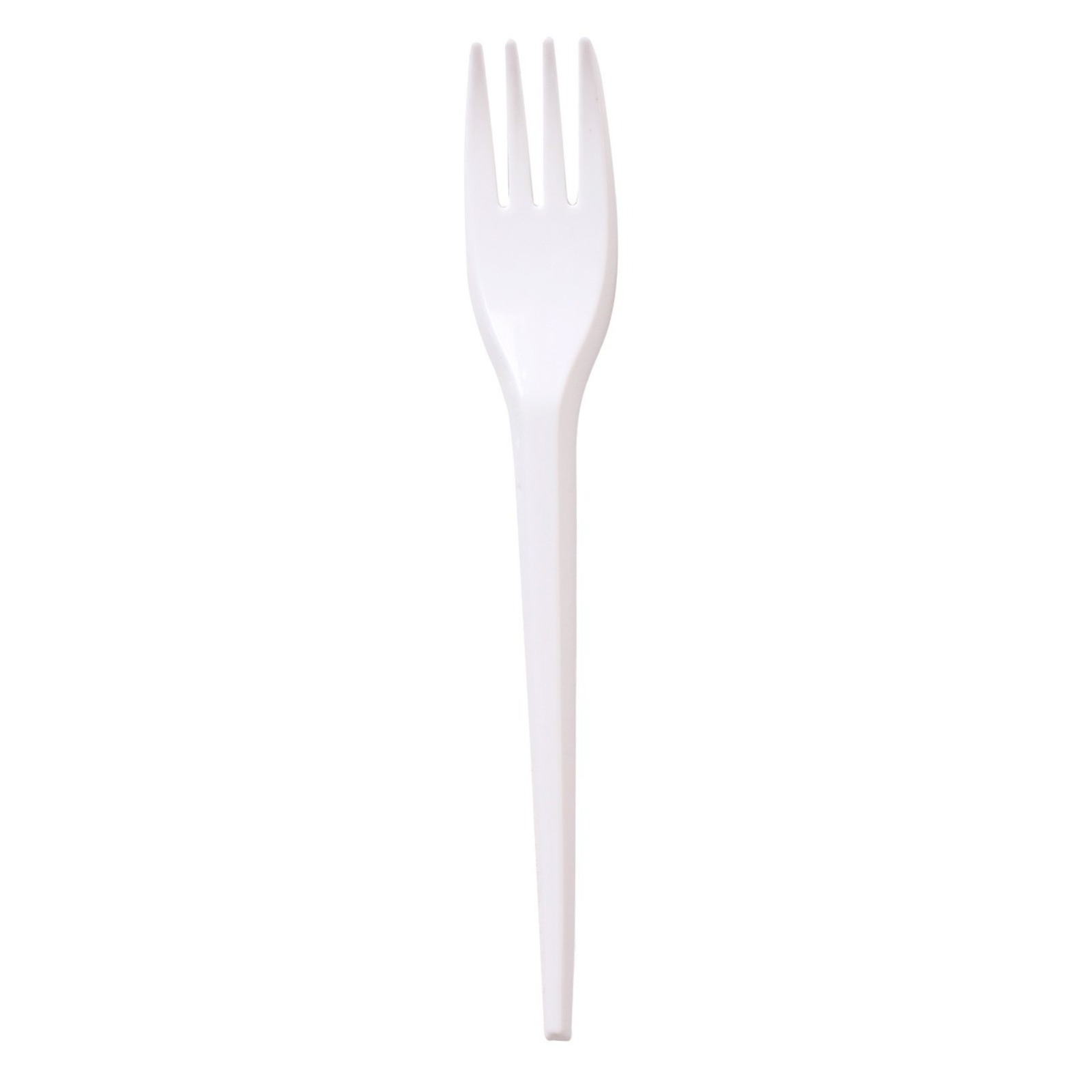 MTRADE Disposable 7 Inch White Plastic Forks | NTUC FairPrice