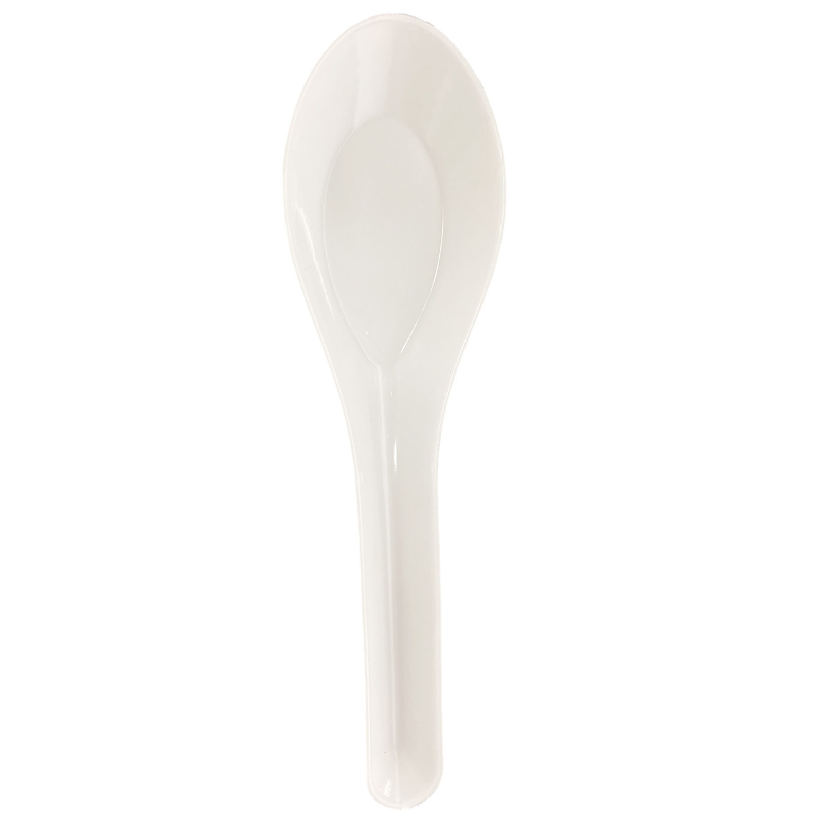 MTRADE Disposable White Plastic Chinese Dessert Spoons (Small | NTUC ...