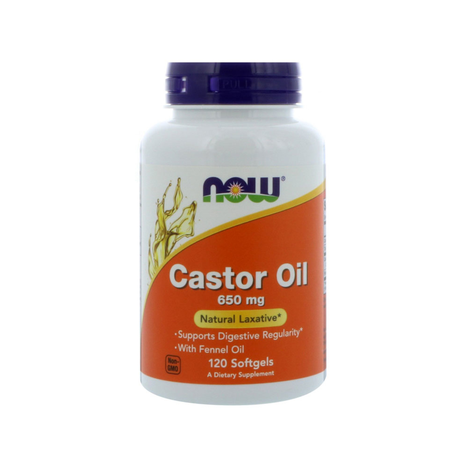 Now Foods Castor Oil 650mg | NTUC FairPrice