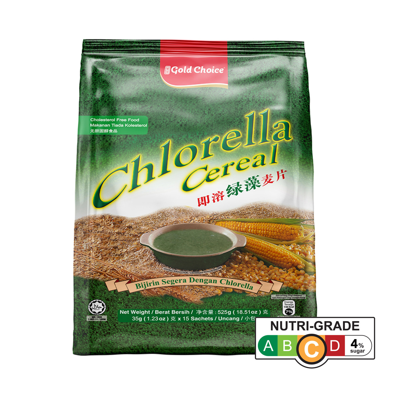 Gold Choice Instant Chlorella Cereal Premix | NTUC FairPrice
