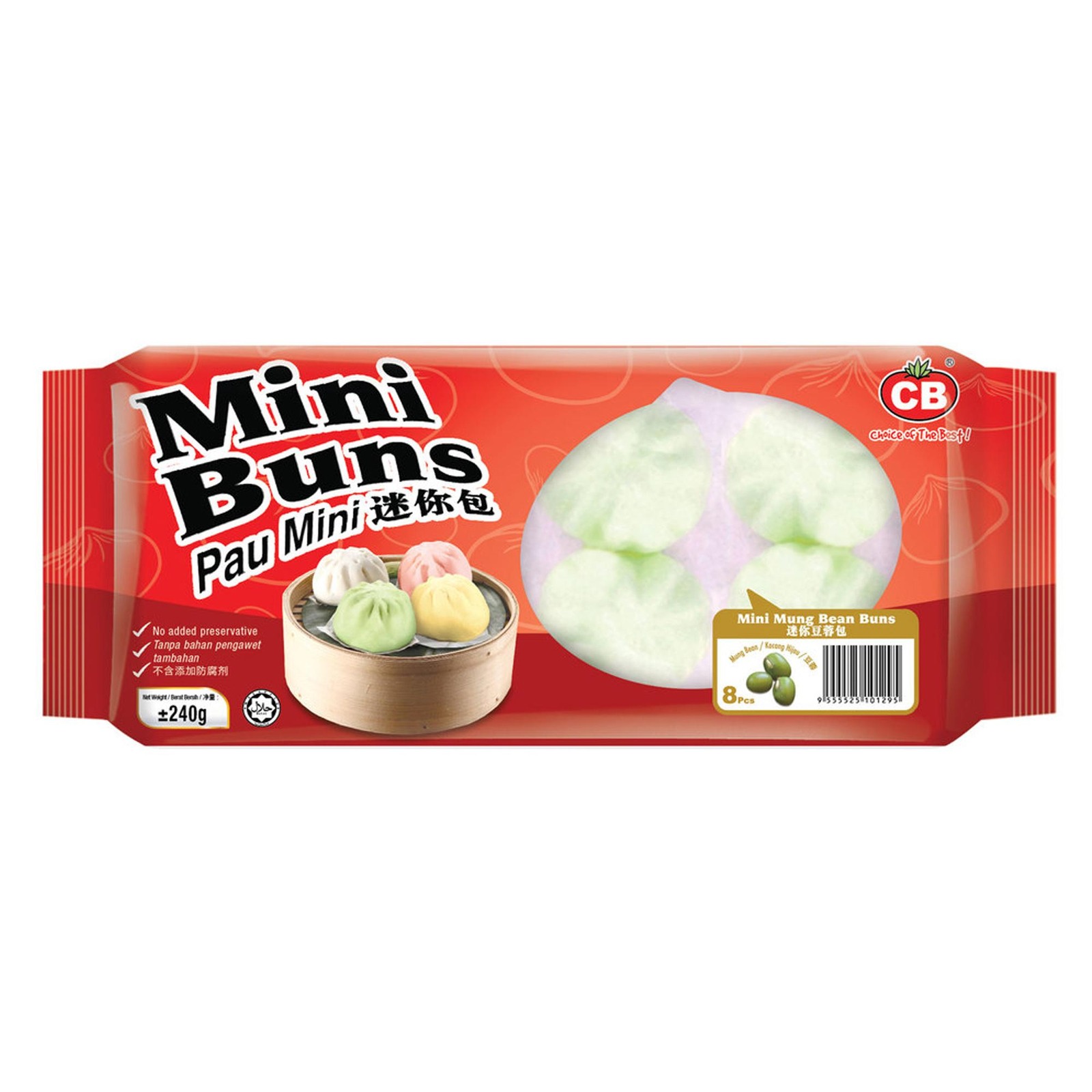CB Mini Mung Bean Buns 8pcs | NTUC FairPrice