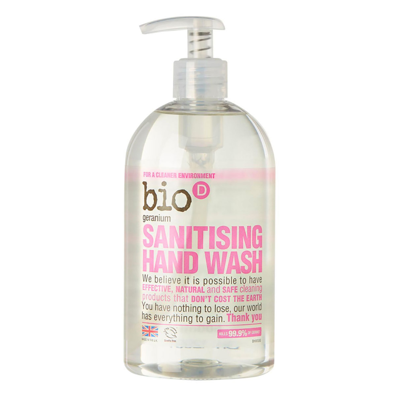 Bio-D Geranium Hand Wash | NTUC FairPrice