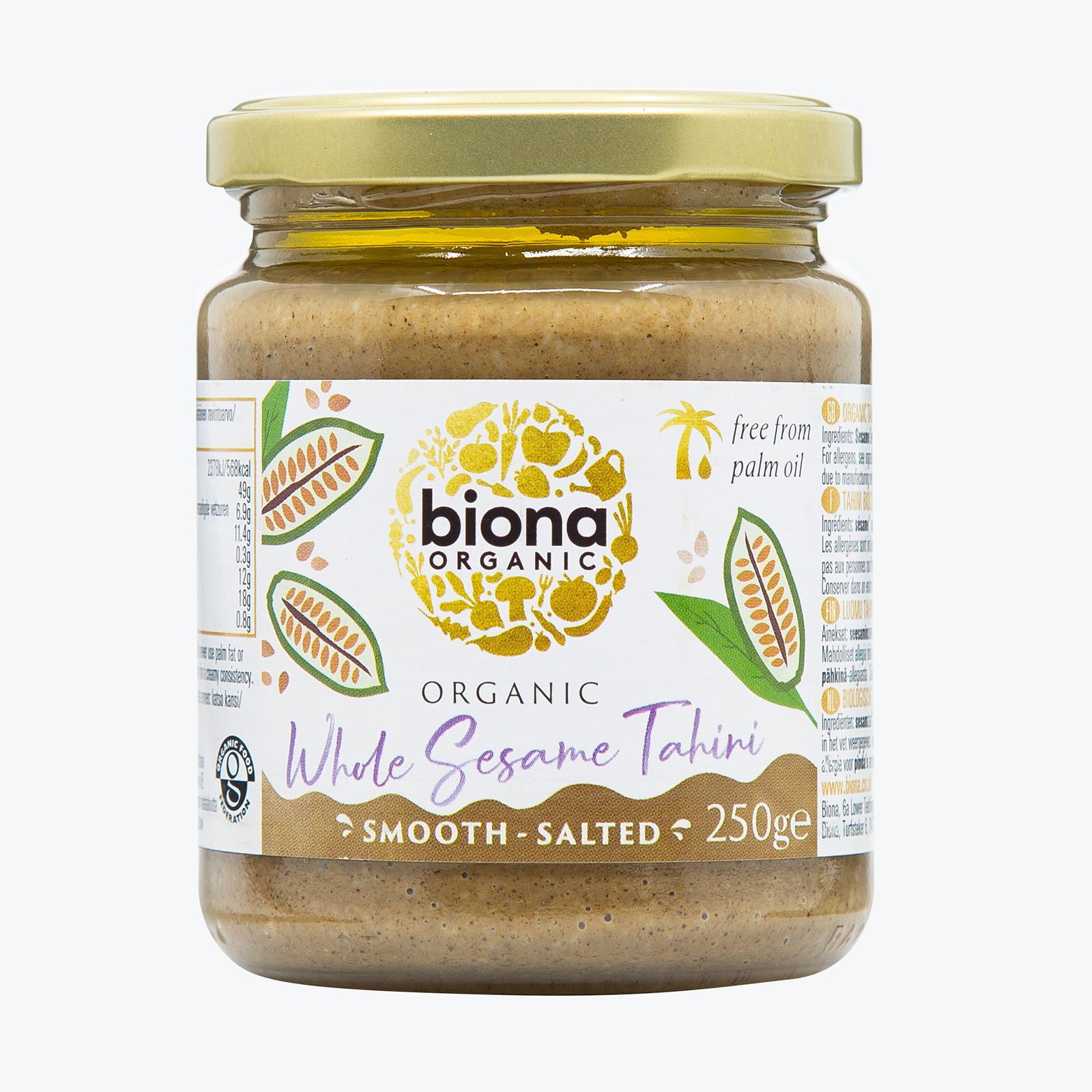Biona Organic Tahini Whole Sesame with Salt | NTUC FairPrice