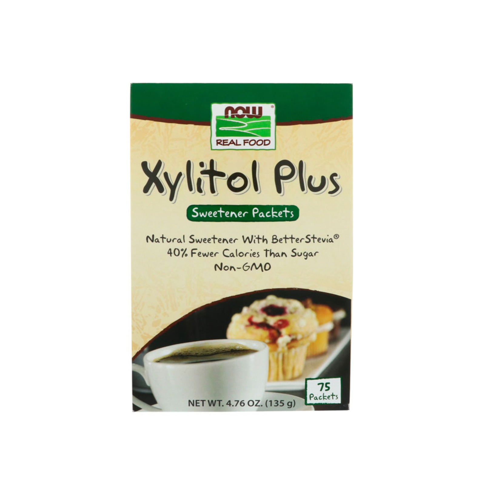 Now Foods Xylitol Plus Sweetener Packets | NTUC FairPrice