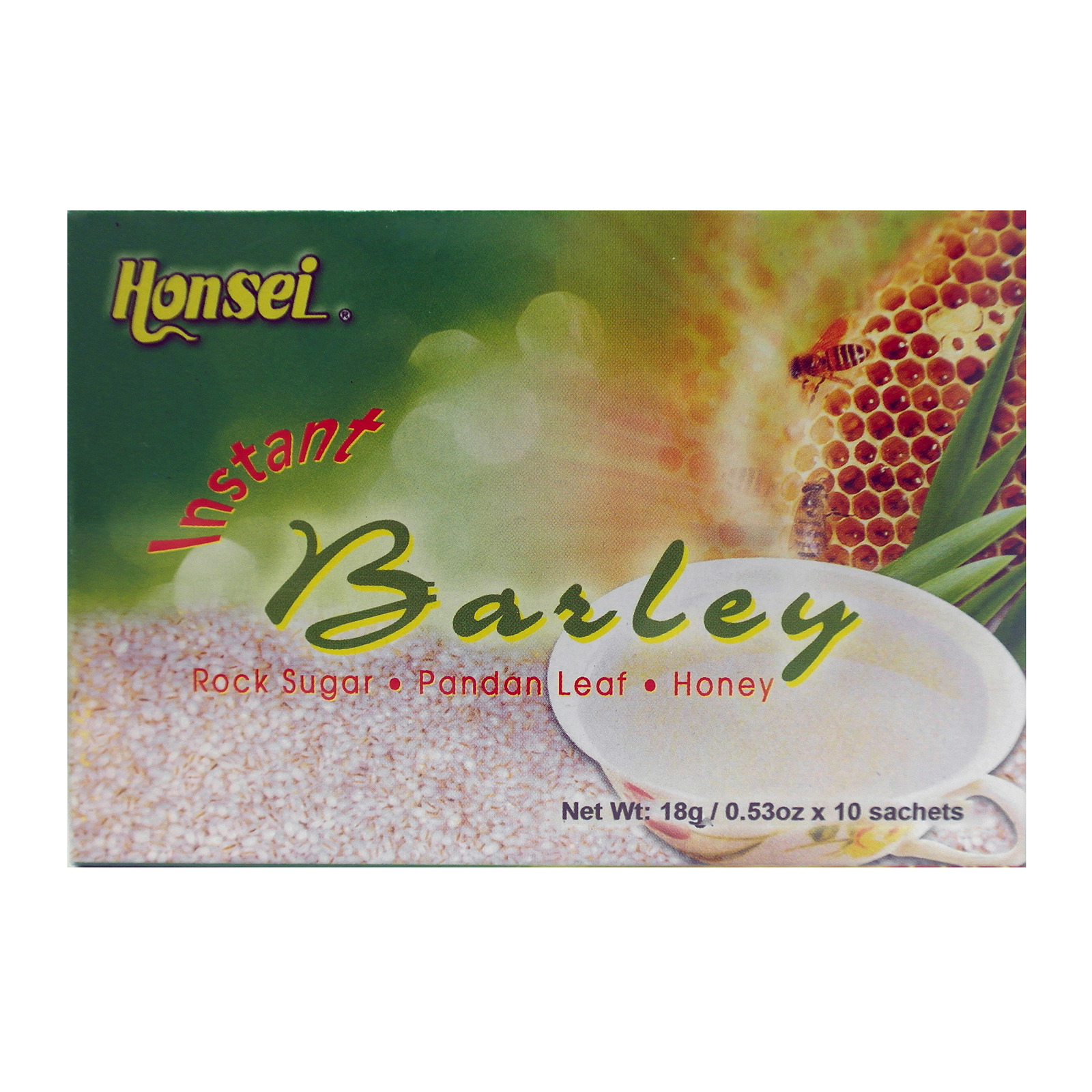 Honsei Barley With Rock Sugar, Honey, Pandan (10 Sachets) | NTUC FairPrice