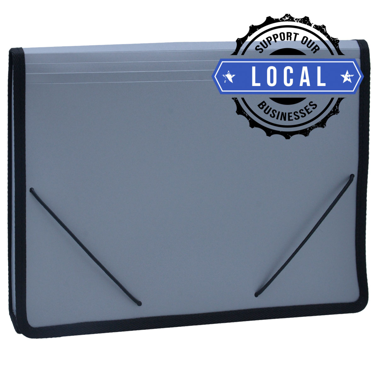 Alfax 803 Expanding File With 13 Dividers A4 Grey | NTUC FairPrice