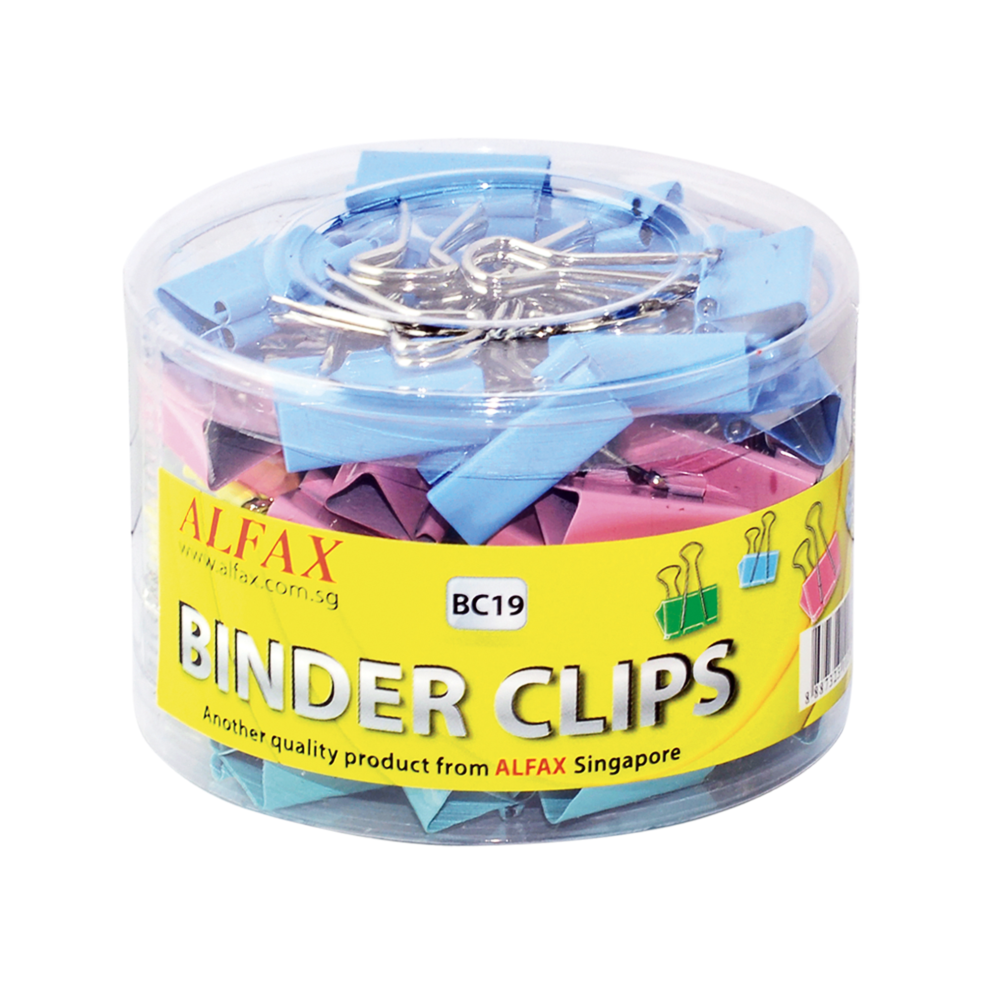 Alfax BC19 Colour Binder Clip - 19mm | NTUC FairPrice