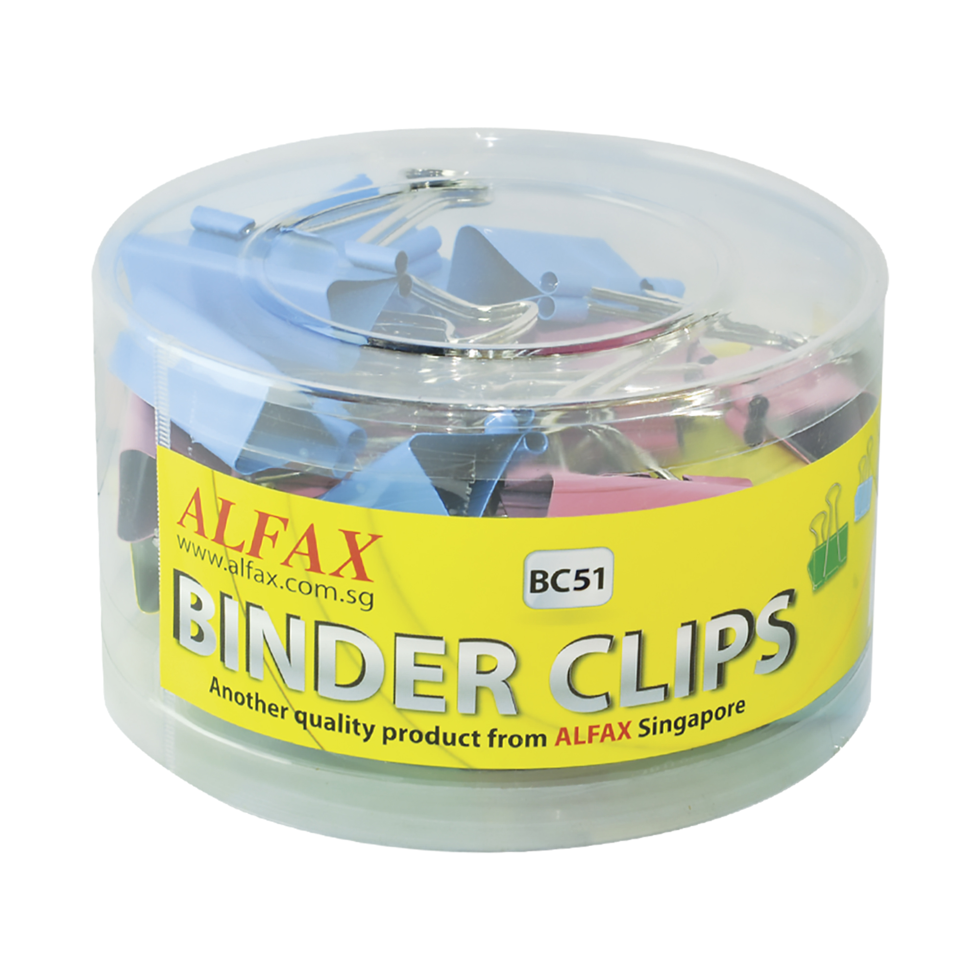 Alfax BC51 Colour Binder Clip - 51mm | NTUC FairPrice