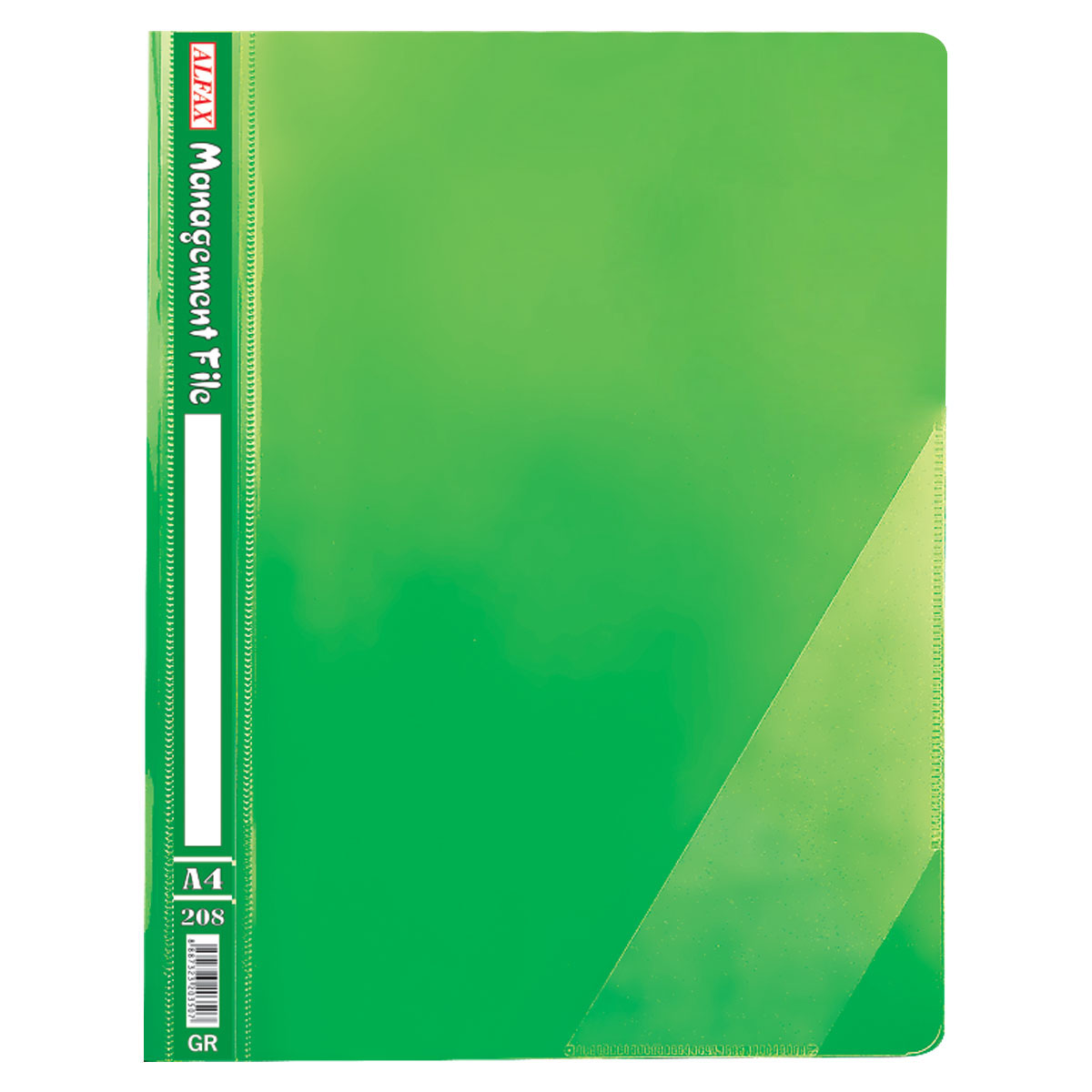 Alfax 208 Management File A4 - Green | NTUC FairPrice