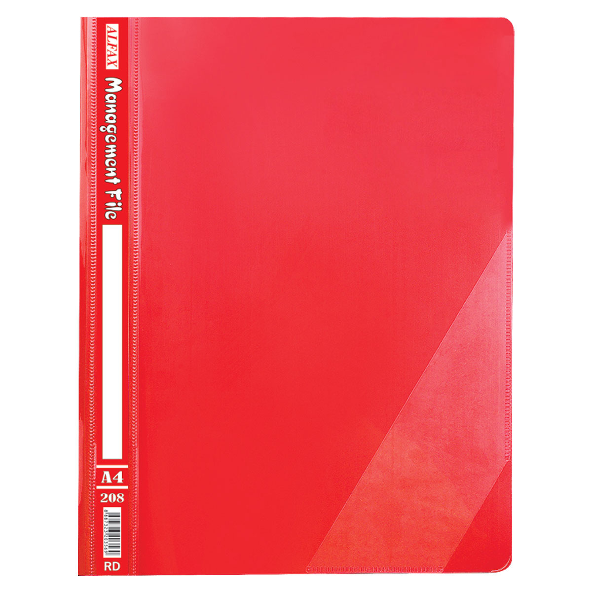 Alfax 208 Management File A4 - Red | NTUC FairPrice