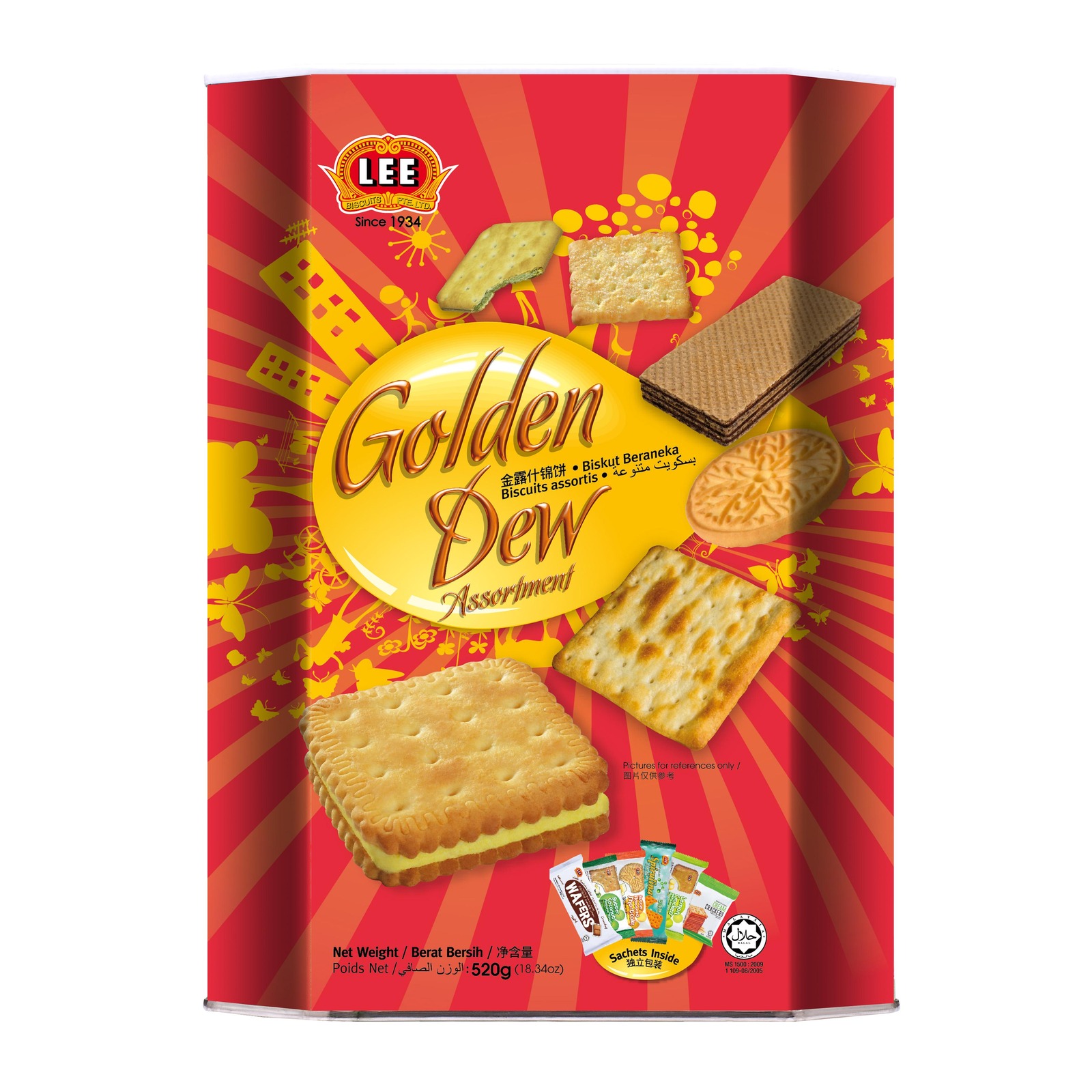 Lee Assortment Biscuits - Golden Dew | NTUC FairPrice