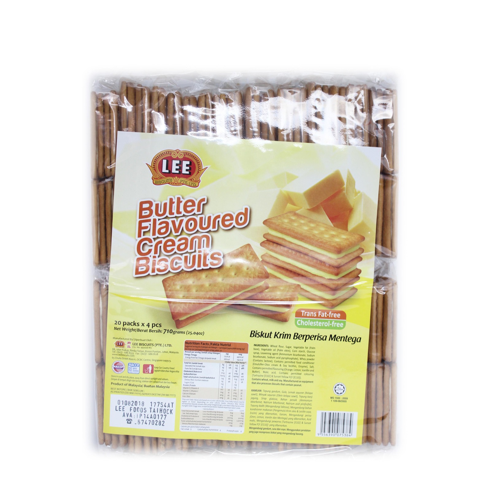 Lee Cream Biscuits - Butter | NTUC FairPrice