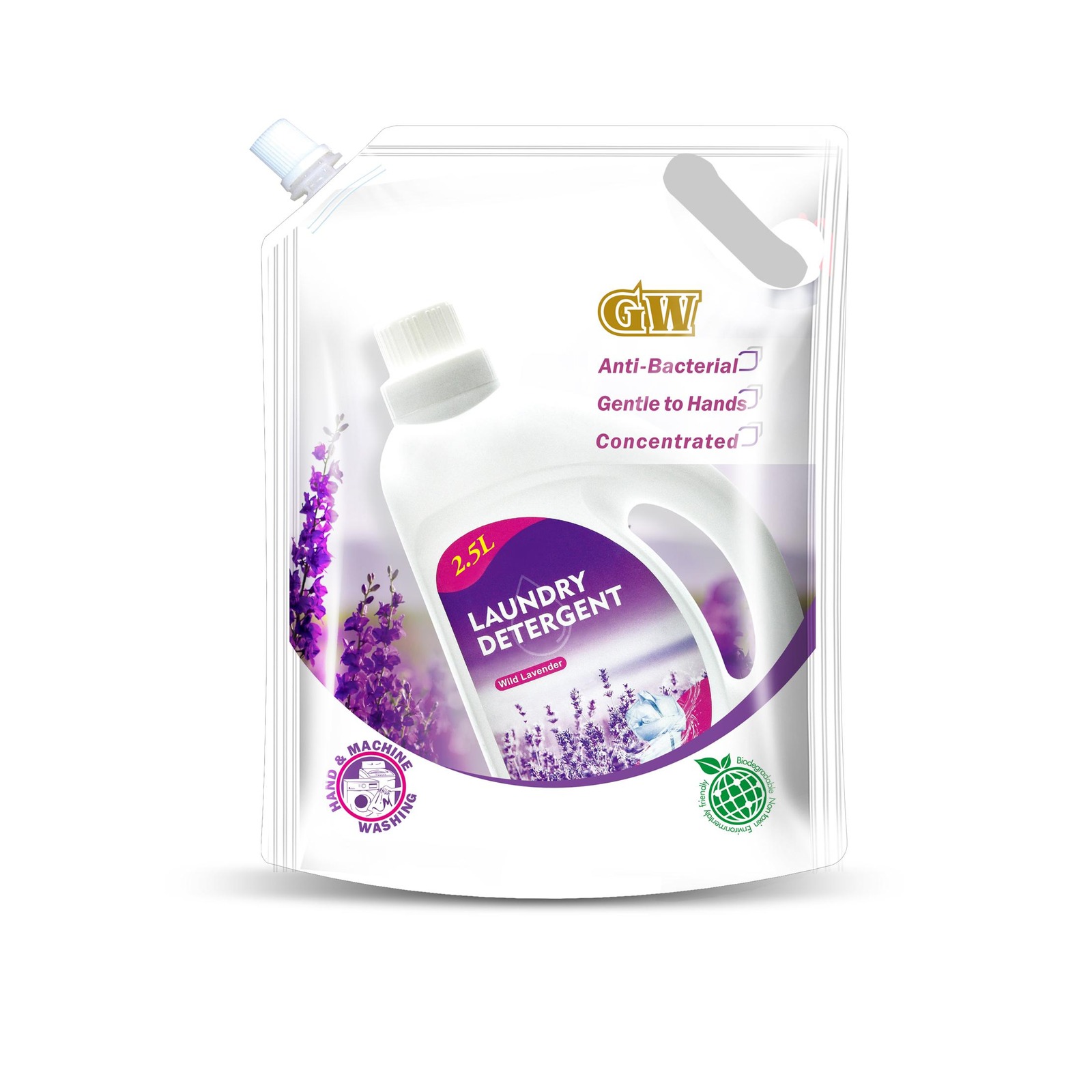 GW Anti-bacterial Laundry Detergent - Wild Lavender | NTUC FairPrice