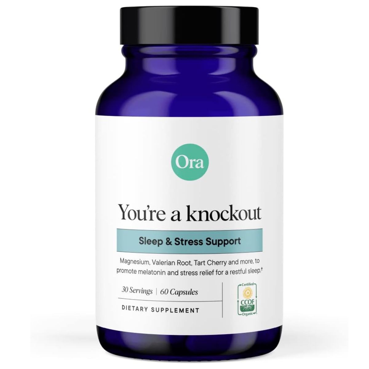 Ora Organic You're A Knockout Sleep & Stress Support Capsules | NTUC ...