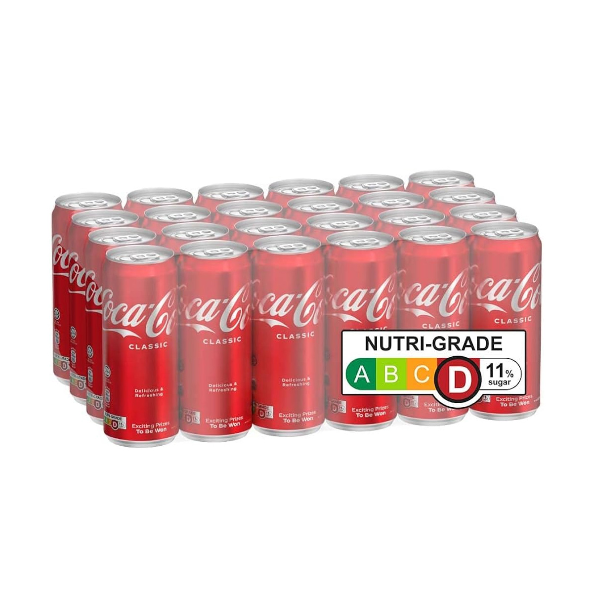 Coca Cola Coke Classic Can 24s | NTUC FairPrice