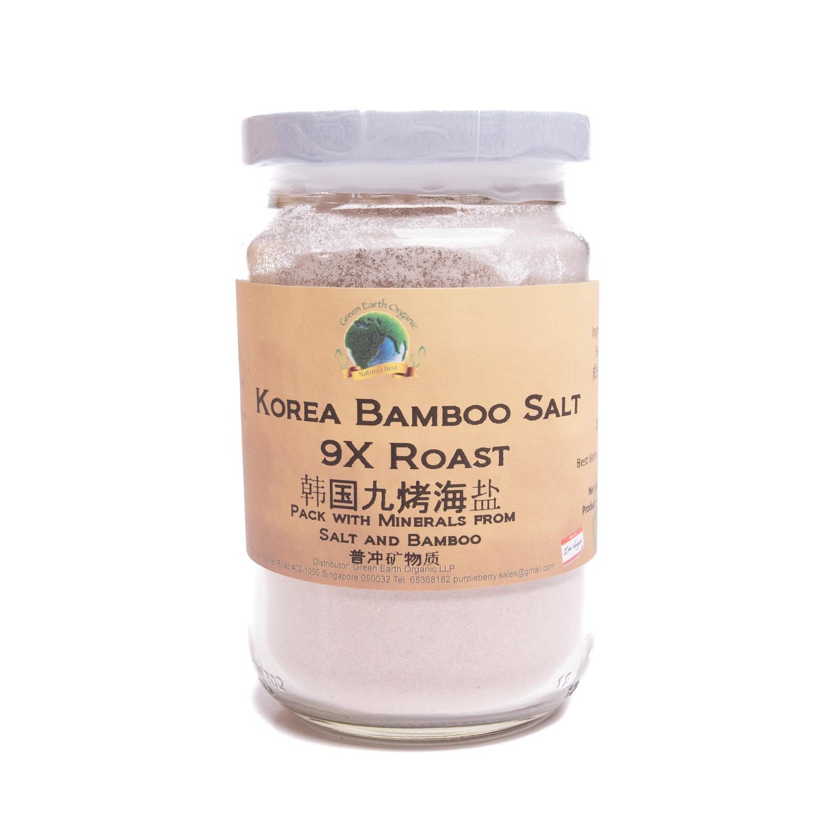 Green Earth Korean Bamboo Salt 9x Roast | NTUC FairPrice