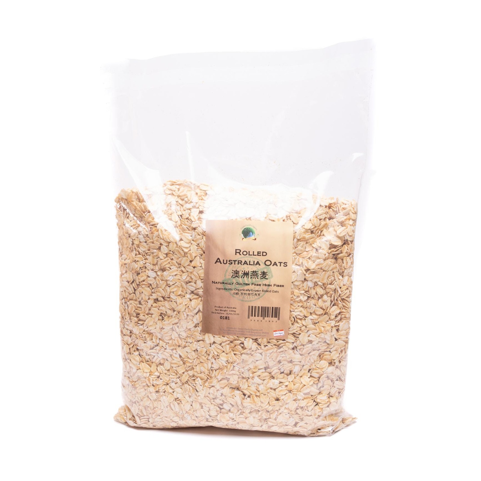 Green Earth Australian Rolled Oats | NTUC FairPrice