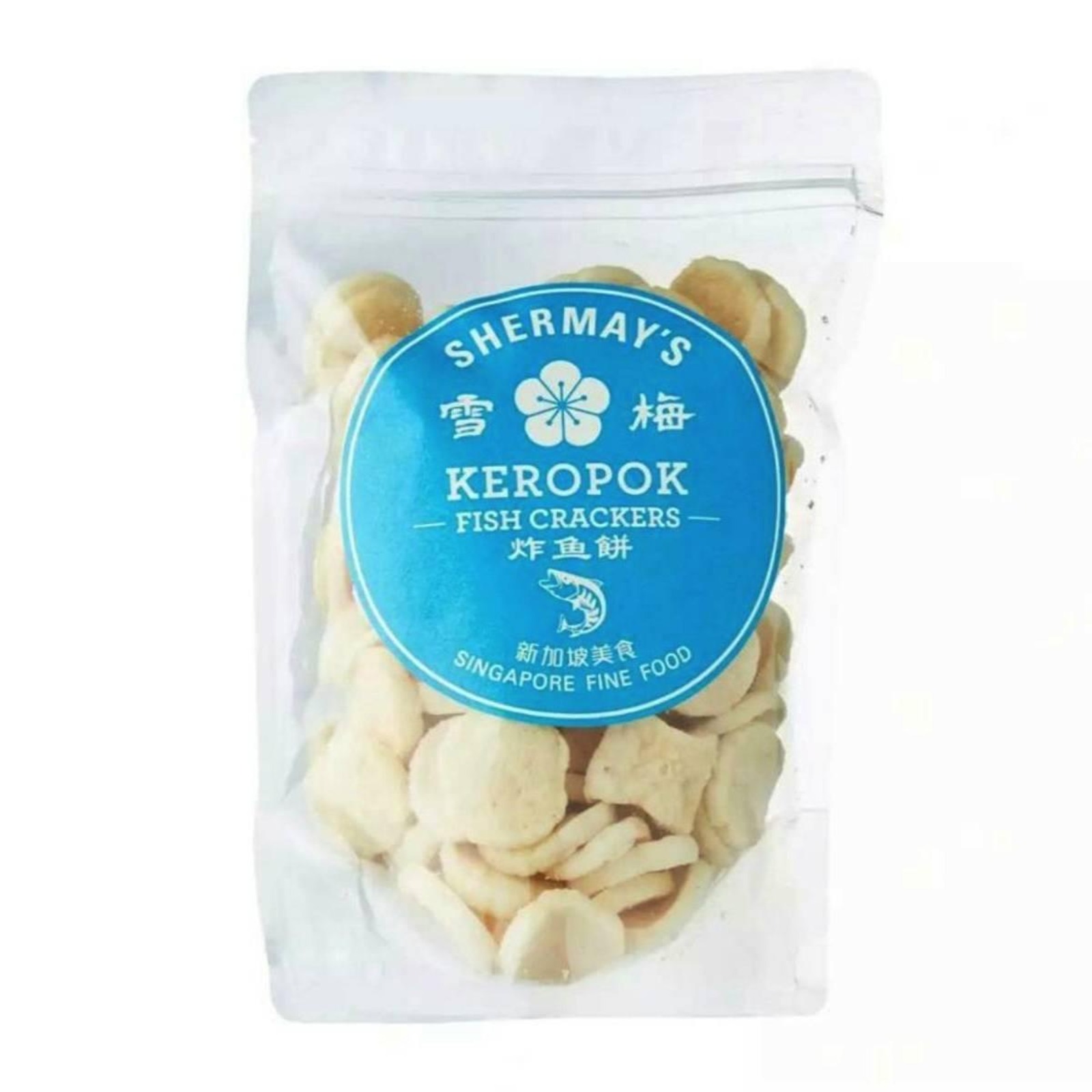 Shermay's Singapore Fine Food Fish Cracker Packet 100 G | NTUC FairPrice