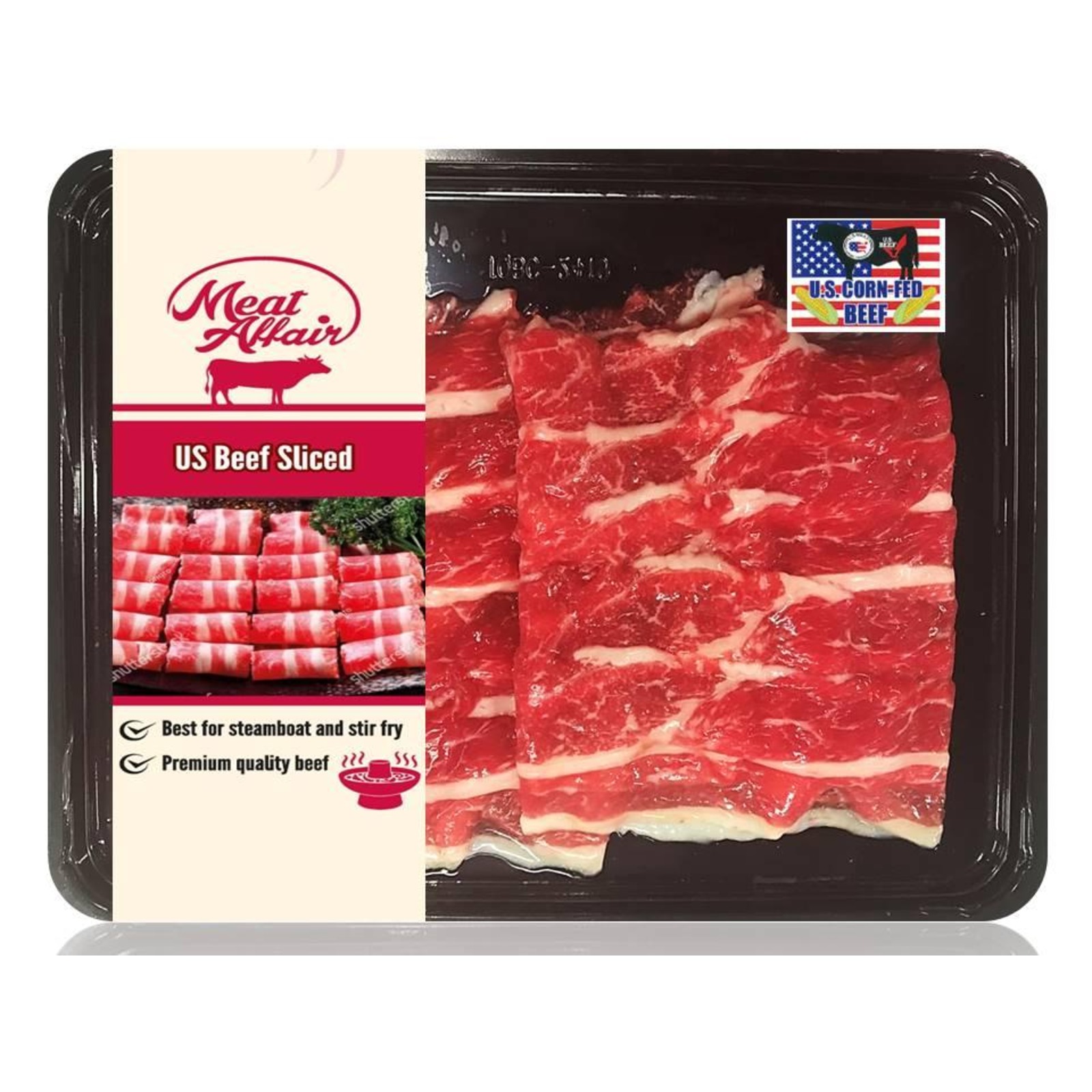 Meat Affair US Beef Shortplate Sliced 250 G | NTUC FairPrice