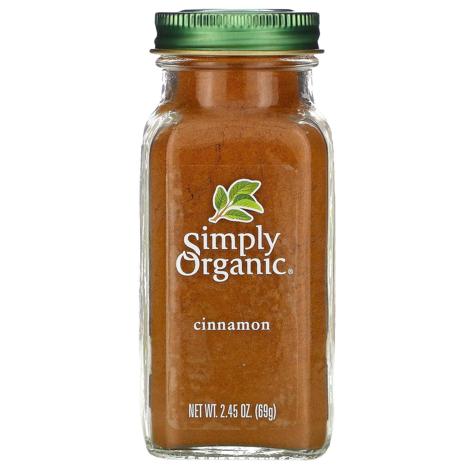 Simply Organic Cinnamon, 69g | NTUC FairPrice