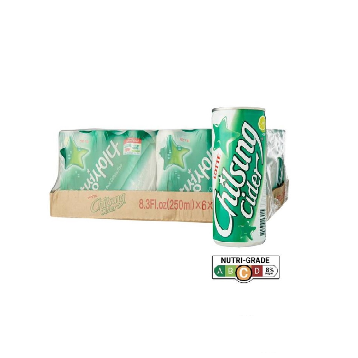 Lotte Chilsung Cider Lemon-Lime Soda | NTUC FairPrice