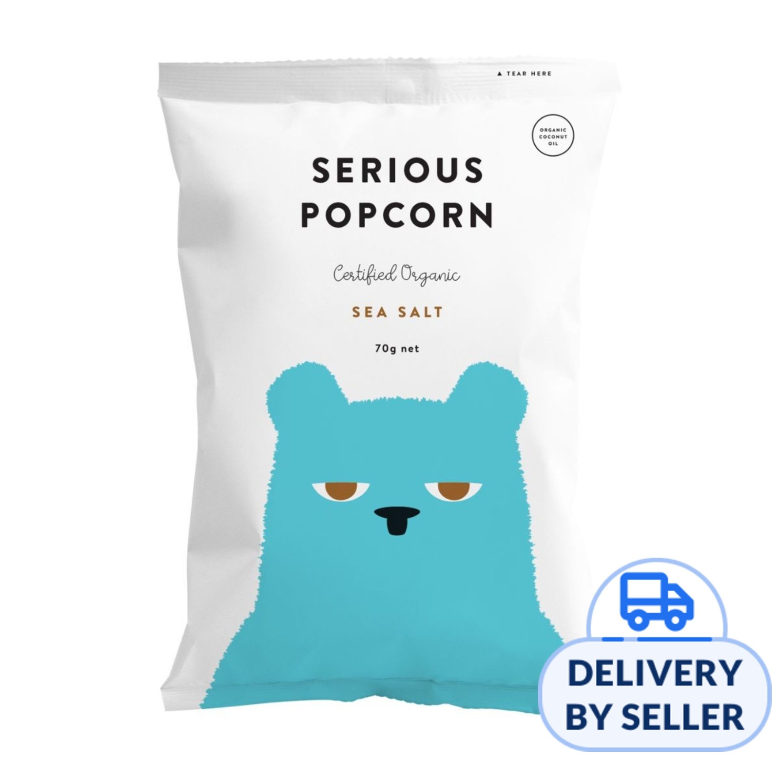 Serious Food Company Serious Popcorn - Sea Salt | NTUC FairPrice