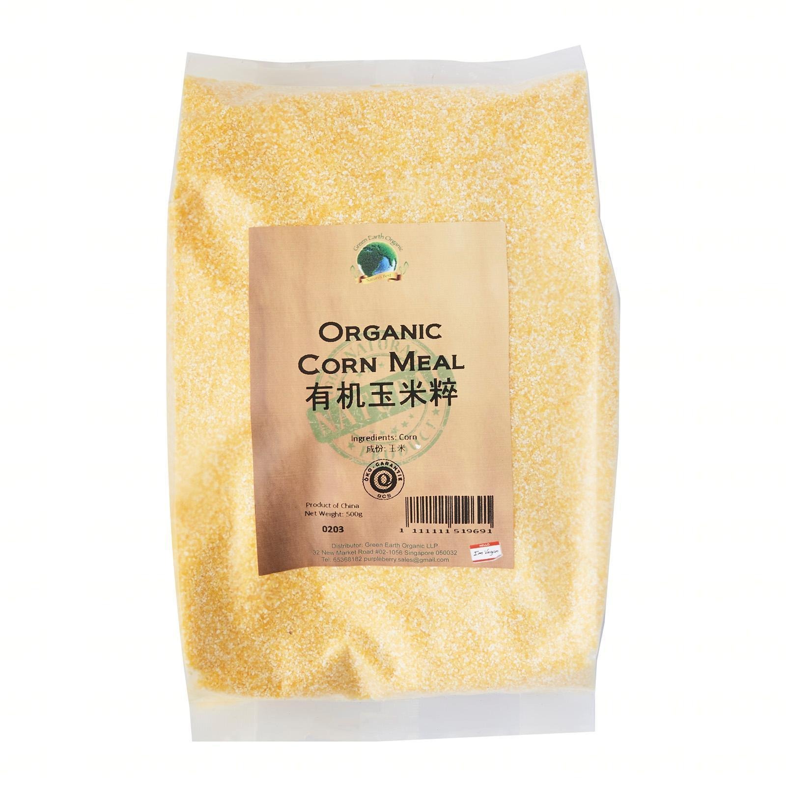Green Earth Organic Corn Meal | NTUC FairPrice