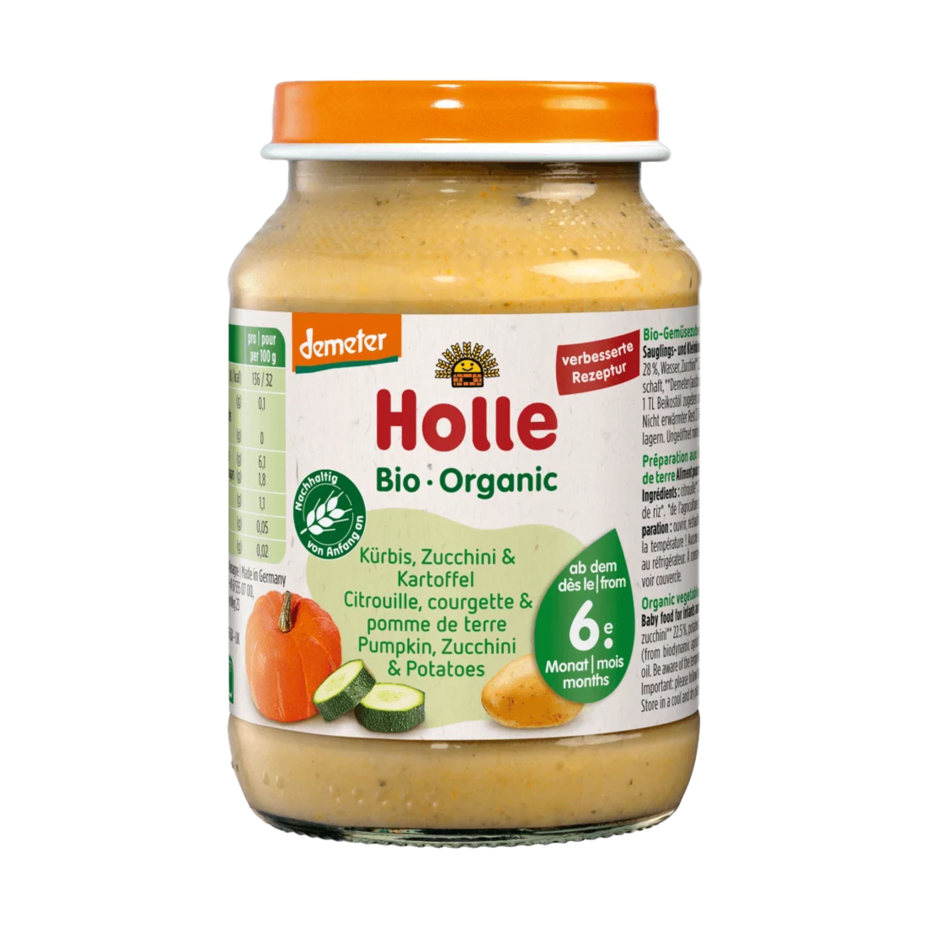 Holle Zucchini, Pumpkin & Potatoes | NTUC FairPrice