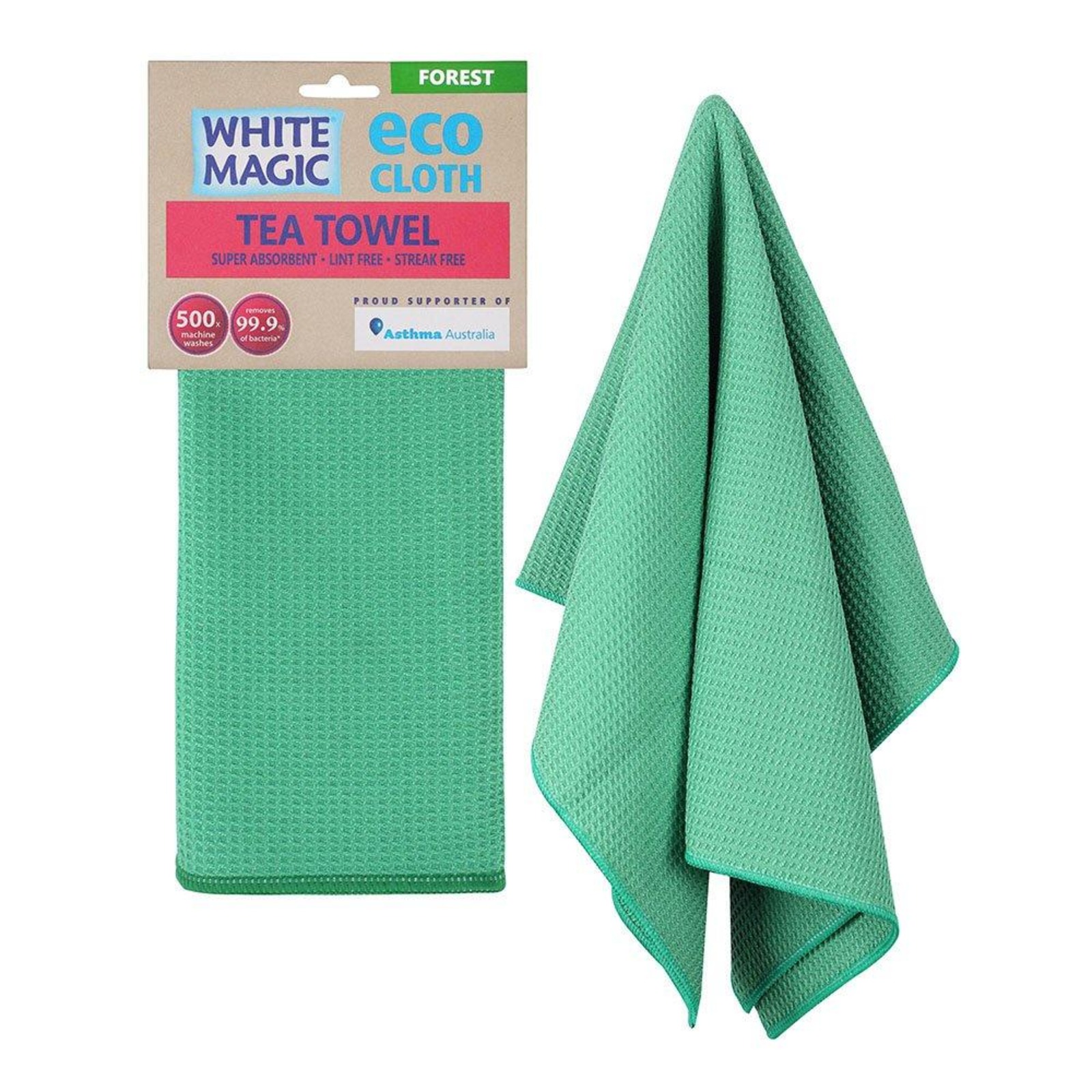 White Magic Tea Towel Single Forest | NTUC FairPrice