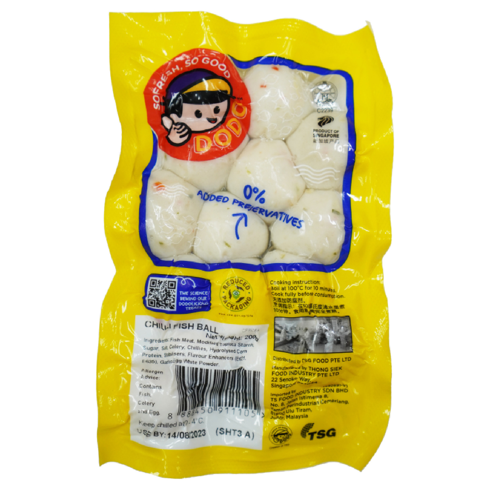 DODO Chilli Fish Ball | NTUC FairPrice