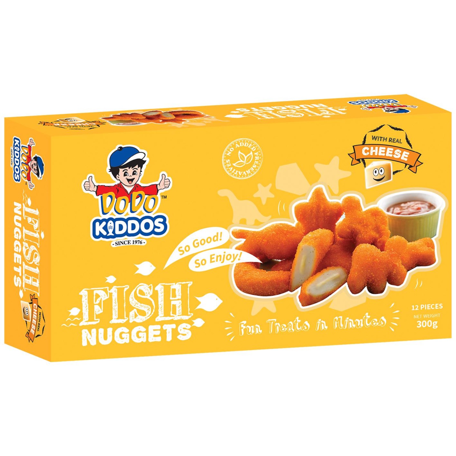 DODO Kiddos Fish Nuggets - Cheese | NTUC FairPrice