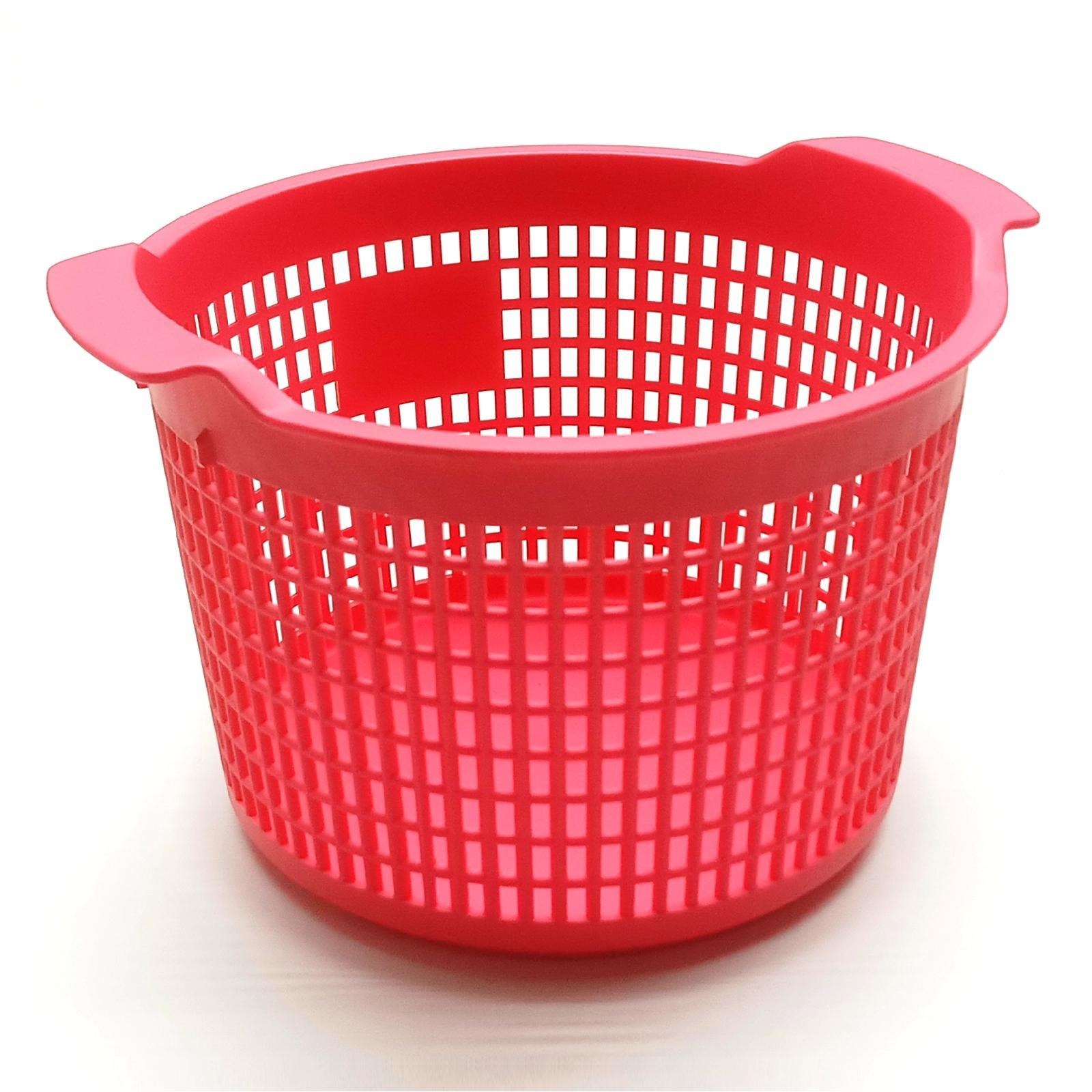 Vesta Plastic Round Storage Basket 19x17x11.5Cm | NTUC FairPrice
