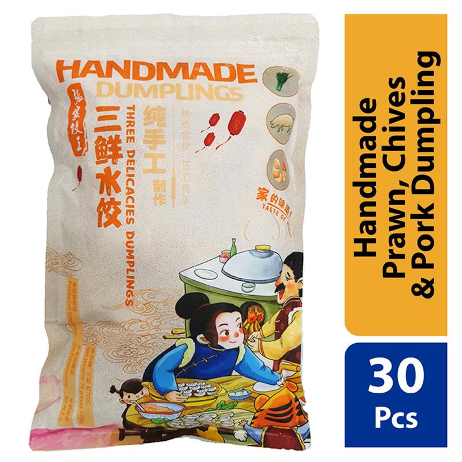 Dumplings Zhang Handmade Prawn, Chives & Pork Dumpling | NTUC FairPrice