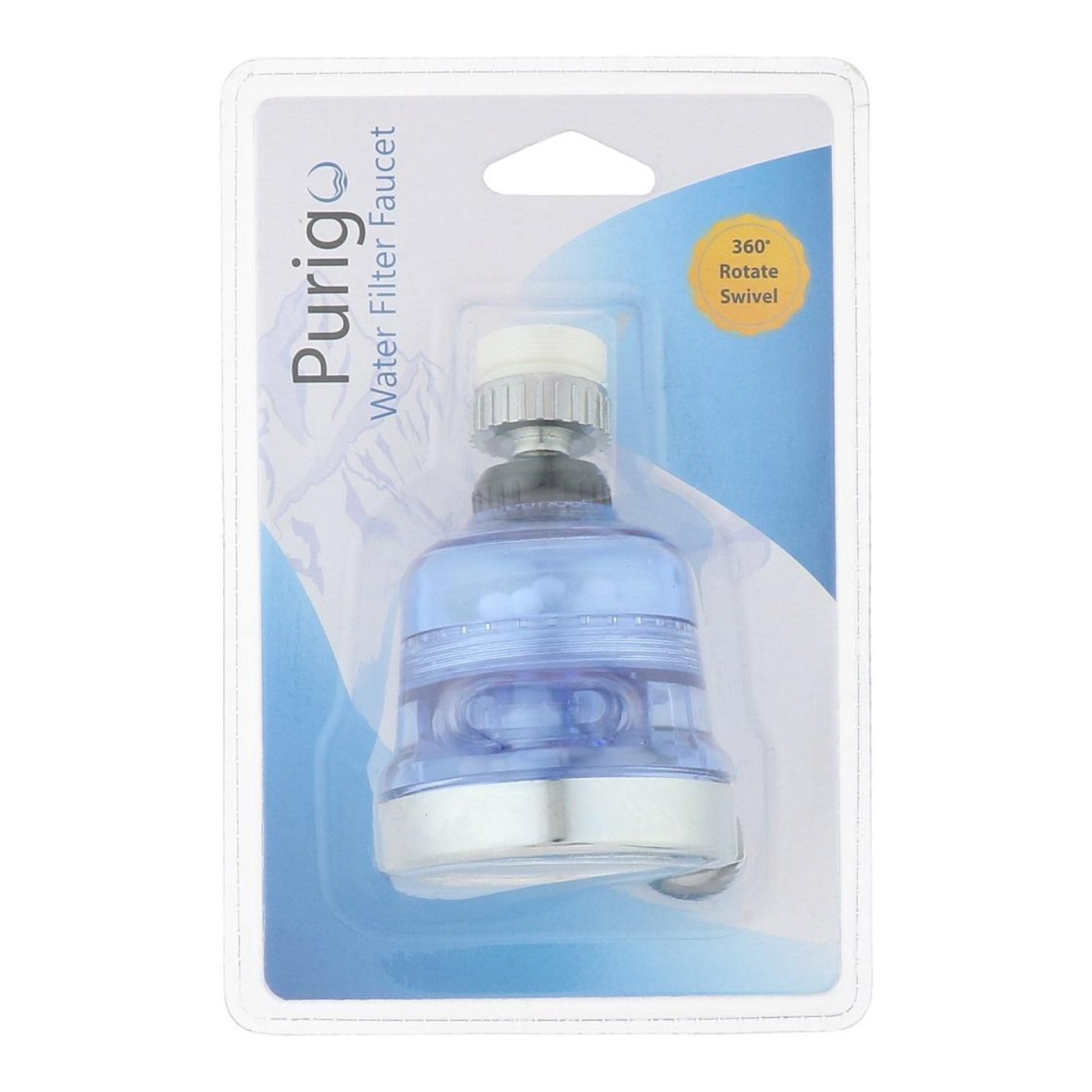Purigo Water Filter Faucet (Calcium Sulfite Balls/Blue) | NTUC FairPrice