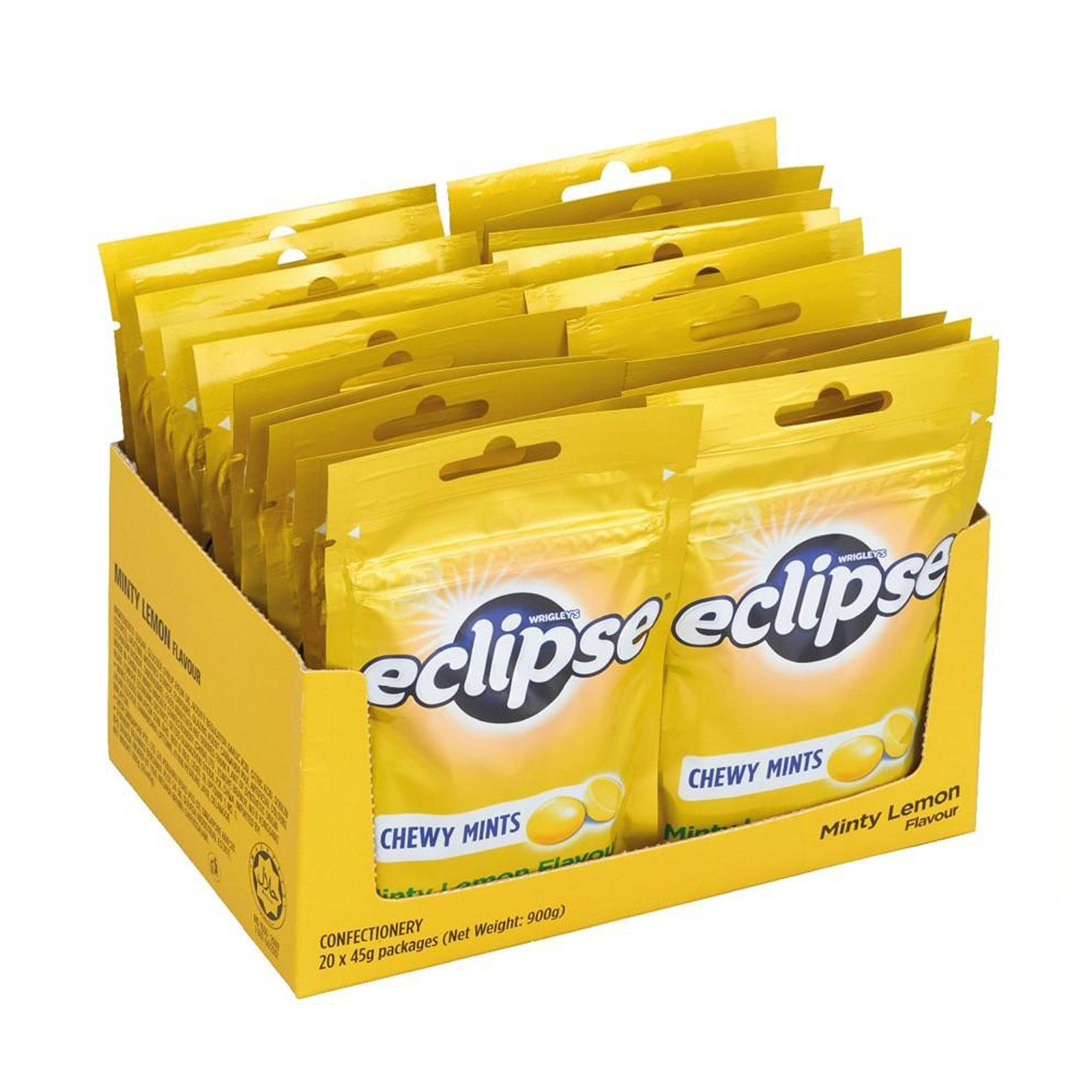 Eclipse Chewy Mints Packet Lemon (Box) | NTUC FairPrice
