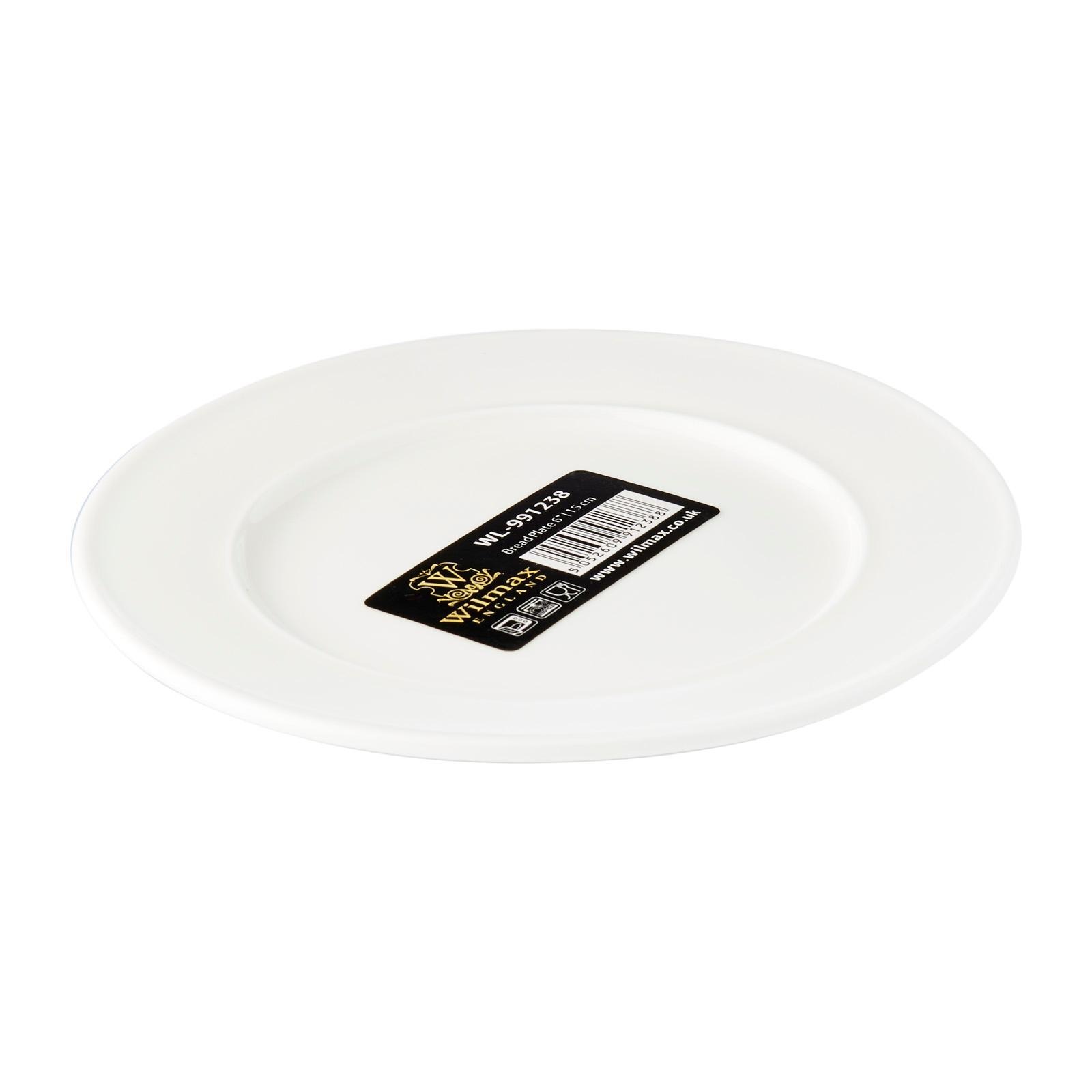 Wilmax England Porcelain Bread Plate (4Pcs) | NTUC FairPrice