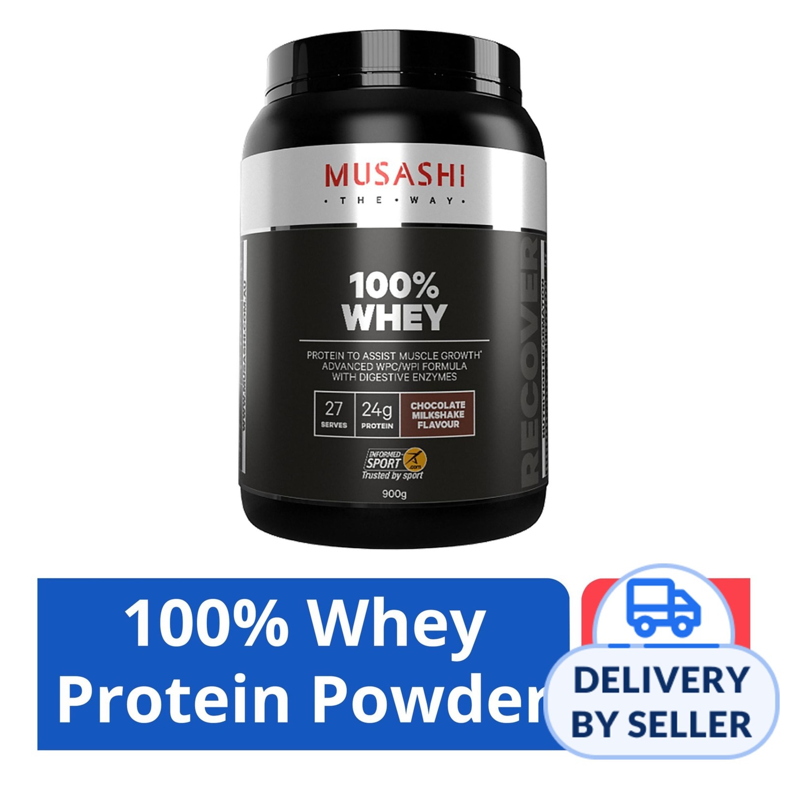 Musashi 100% Whey Protein Powder - Chocolate | NTUC FairPrice