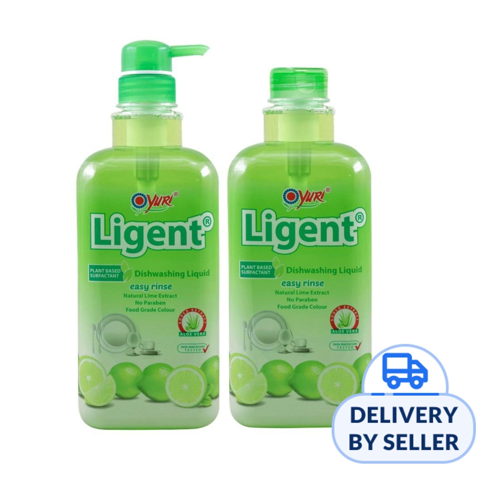 Yuri Ligent Antibacterial Dishwashing Detergent Bundle Lime | NTUC ...