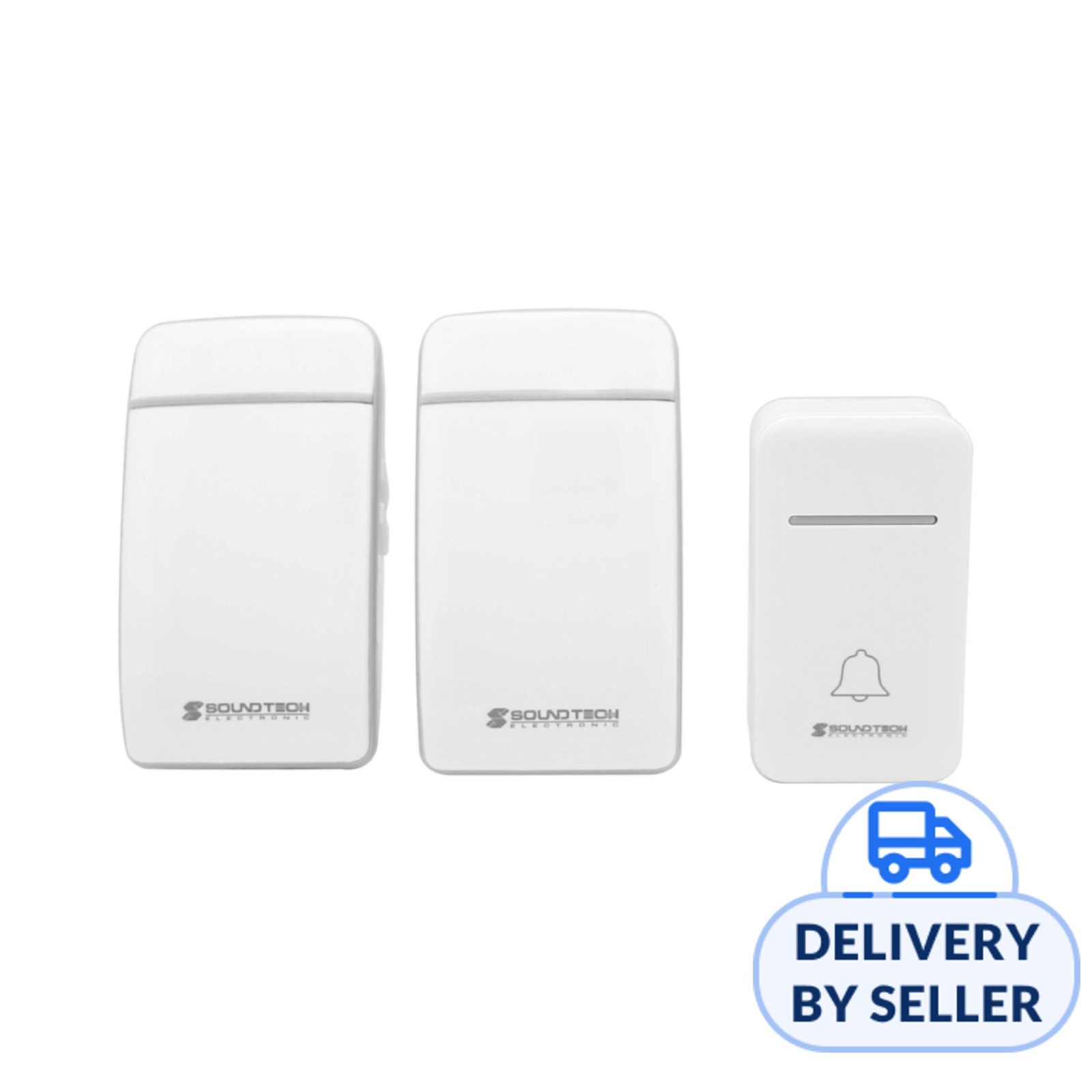 Soundteoh Kinetic Wireless Doorbell (AC Operated) | NTUC FairPrice