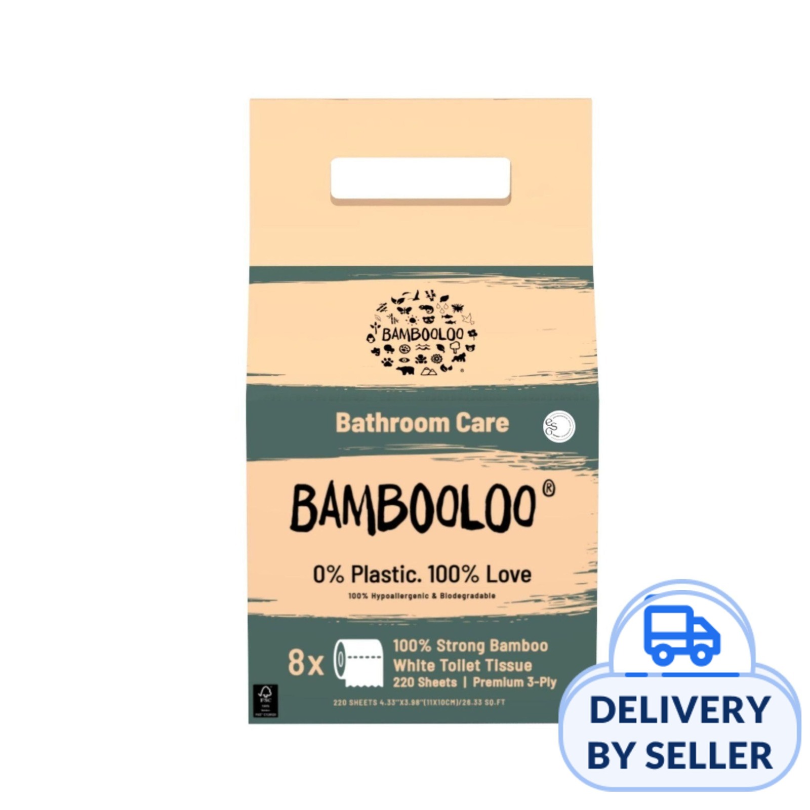 Bambooloo Bamboo Toilet Rolls Grab Bag | NTUC FairPrice