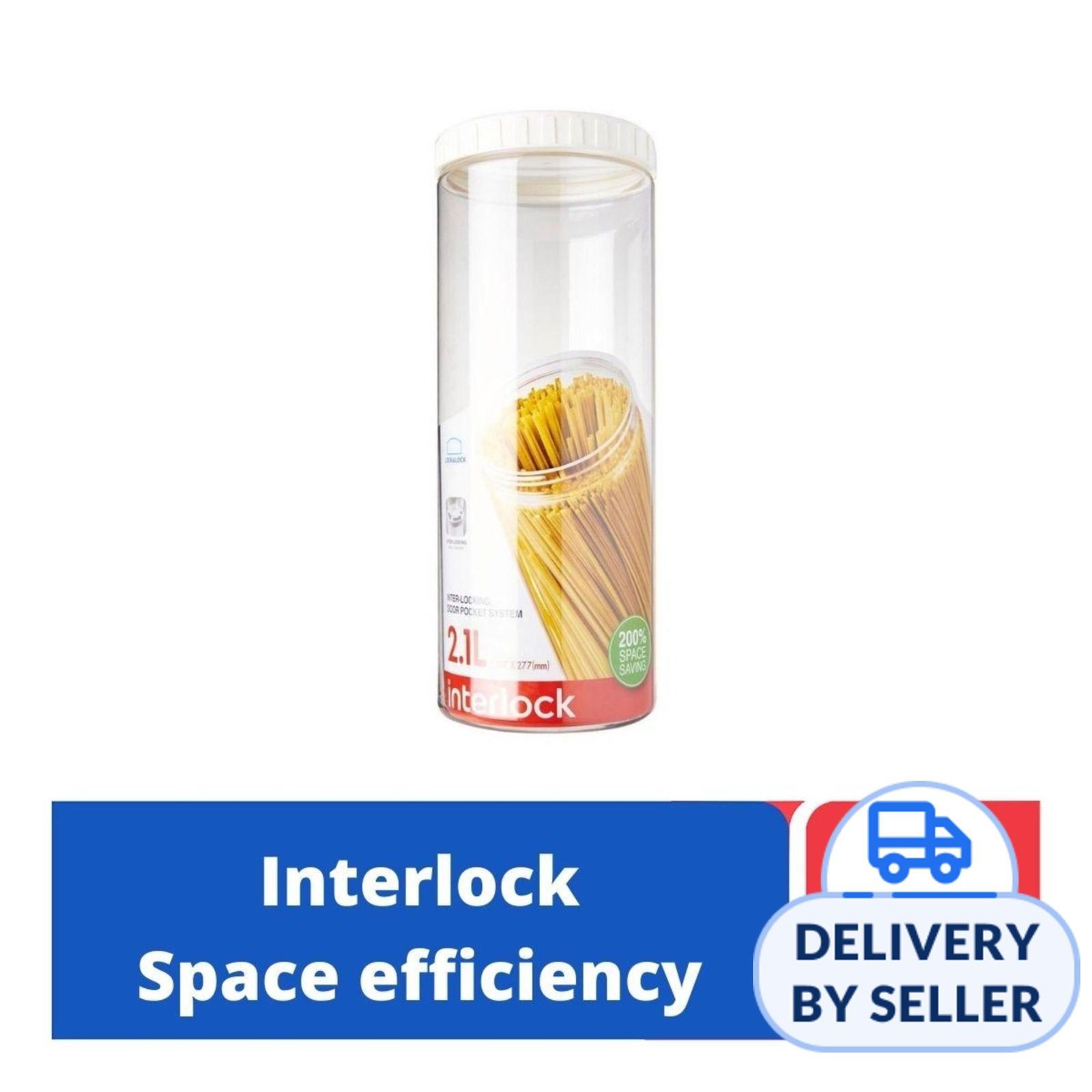 LOCK&LOCK Interlock Container 2.1L | NTUC FairPrice