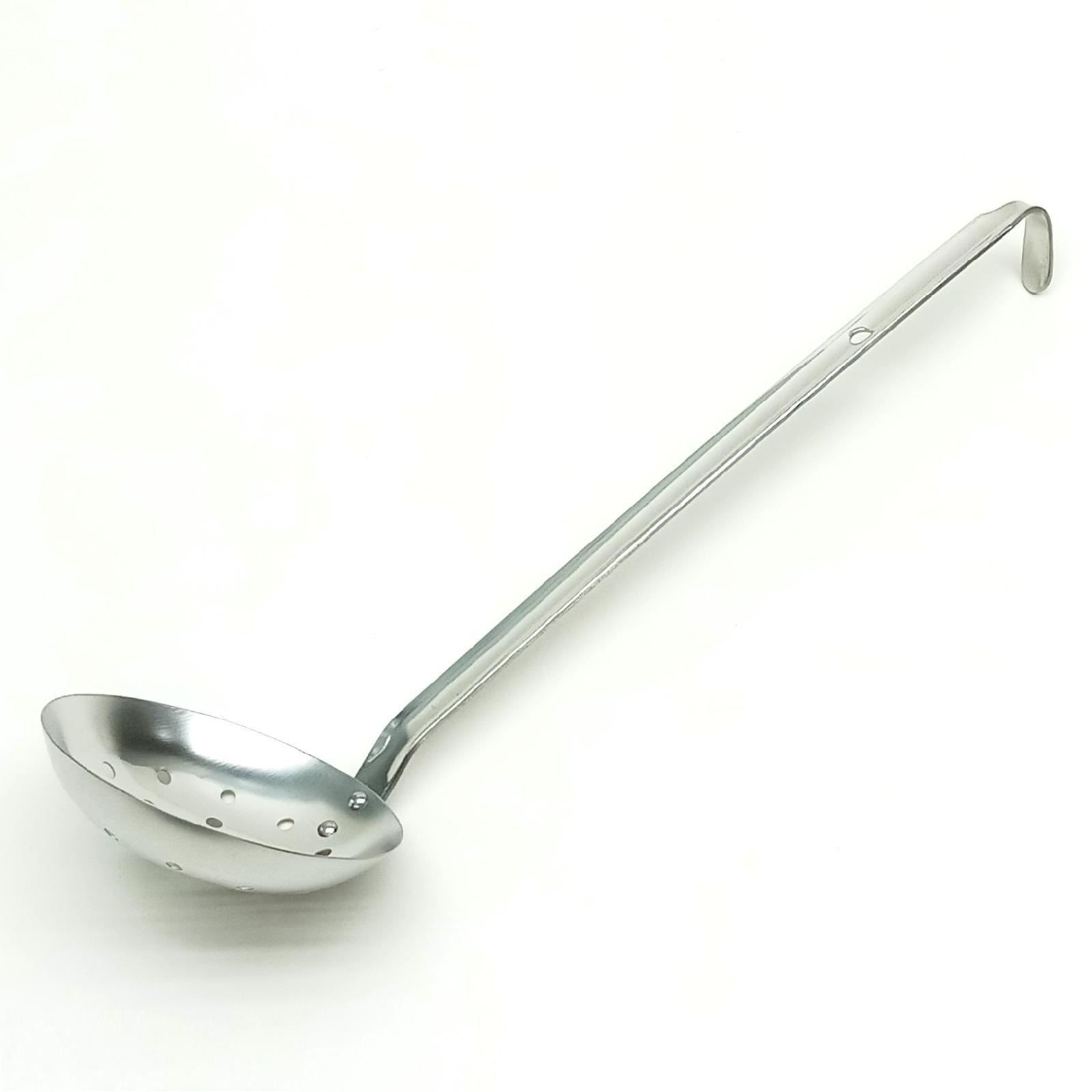 Vesta Hook Handle Stainless Steel Slotted Ladle 30Cm | NTUC FairPrice